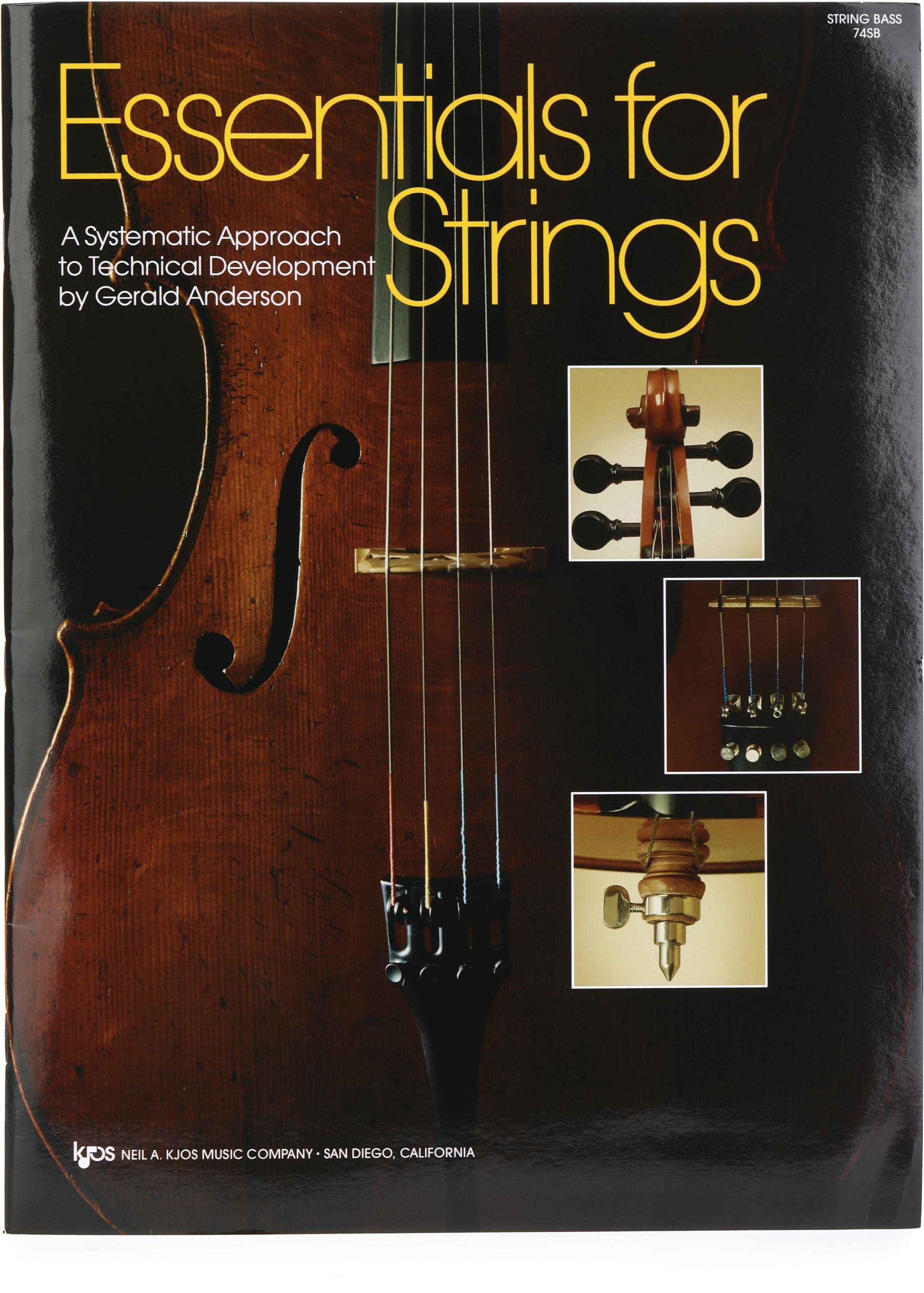 Kjos Essentials for Strings A Systematic Approach to Technical ...