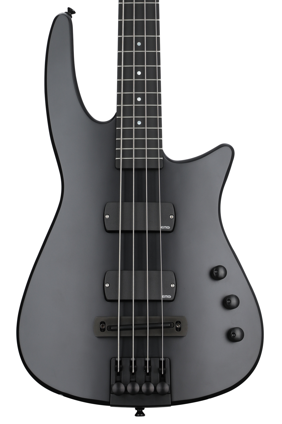 NS Design NXT4a Radius Bass Guitar - Black | Sweetwater
