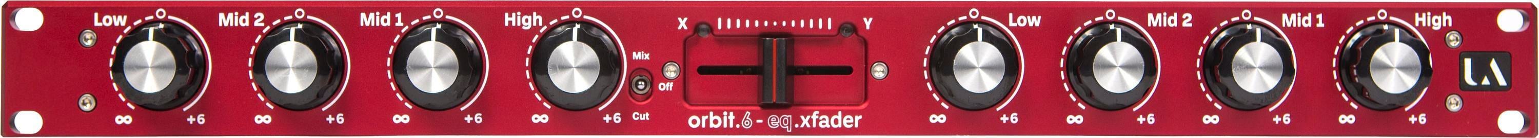 Union Audio Orbit.6 EQ/Xfader Rackmounted Dual 4-band Isolator with ...