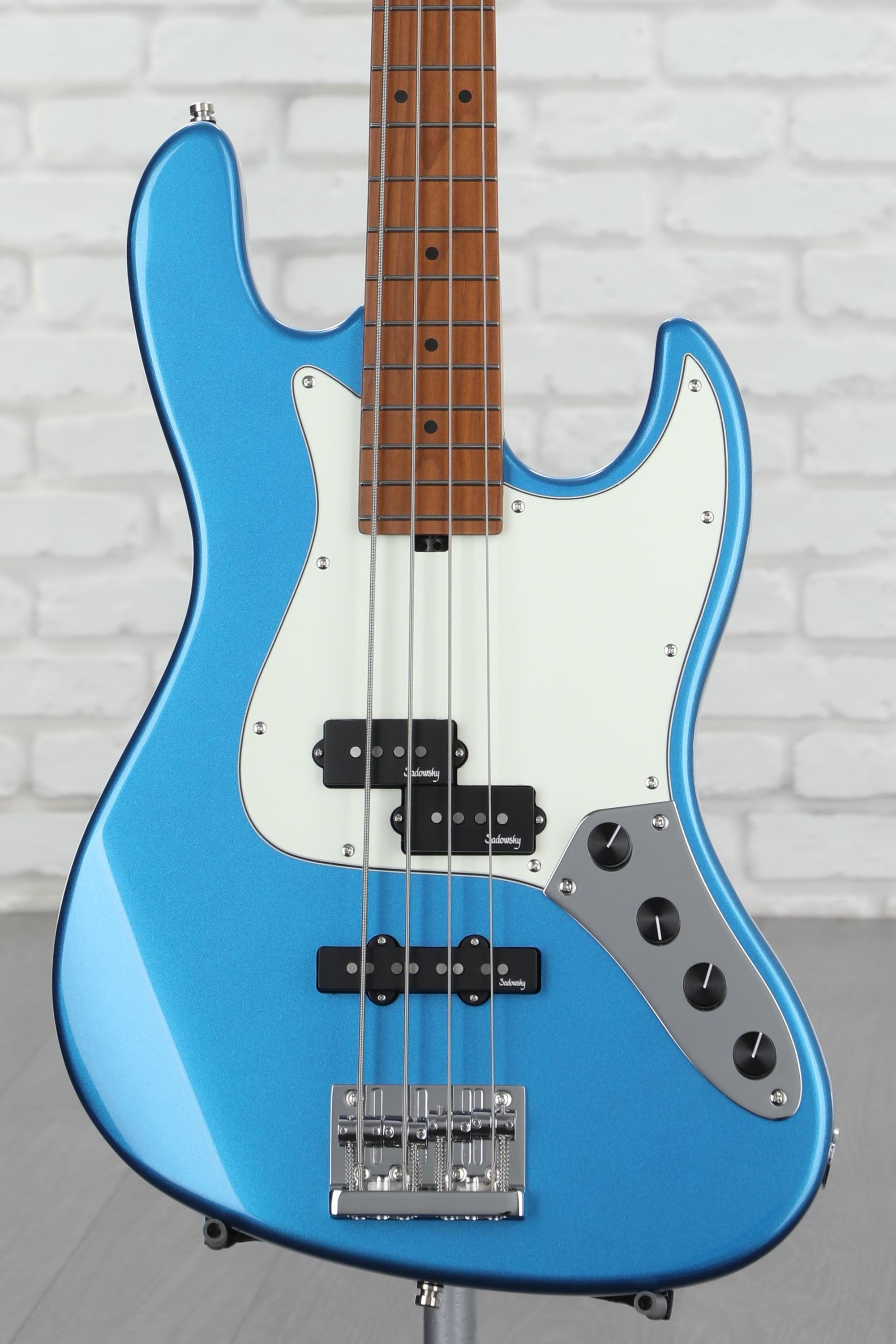 Sadowsky MetroExpress 21-fret Hybrid PJ 4-string Bass - Ice Blue ...