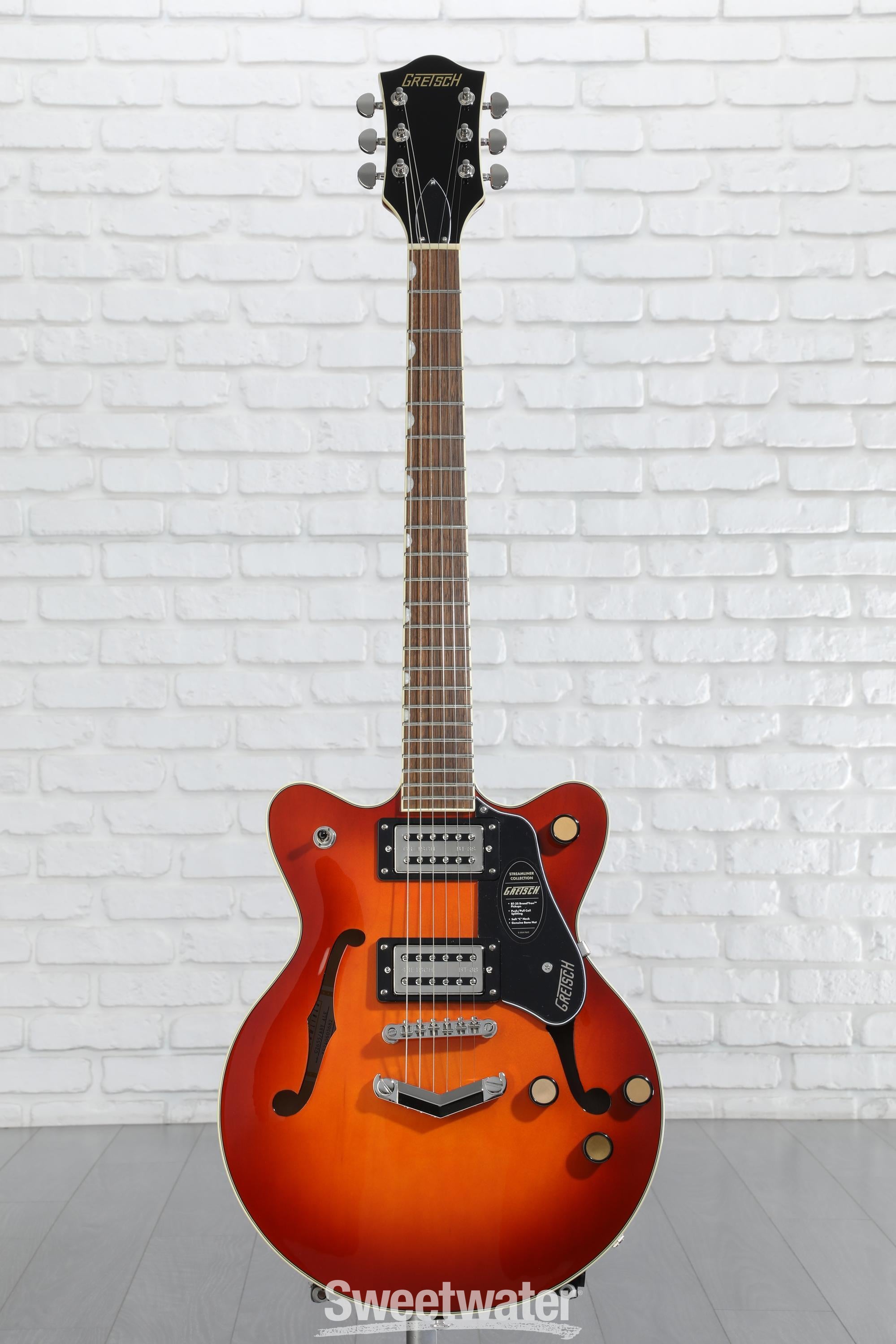 Gretsch G2655 Streamliner Center Block Jr. Doublecut Semi-hollowbody ...