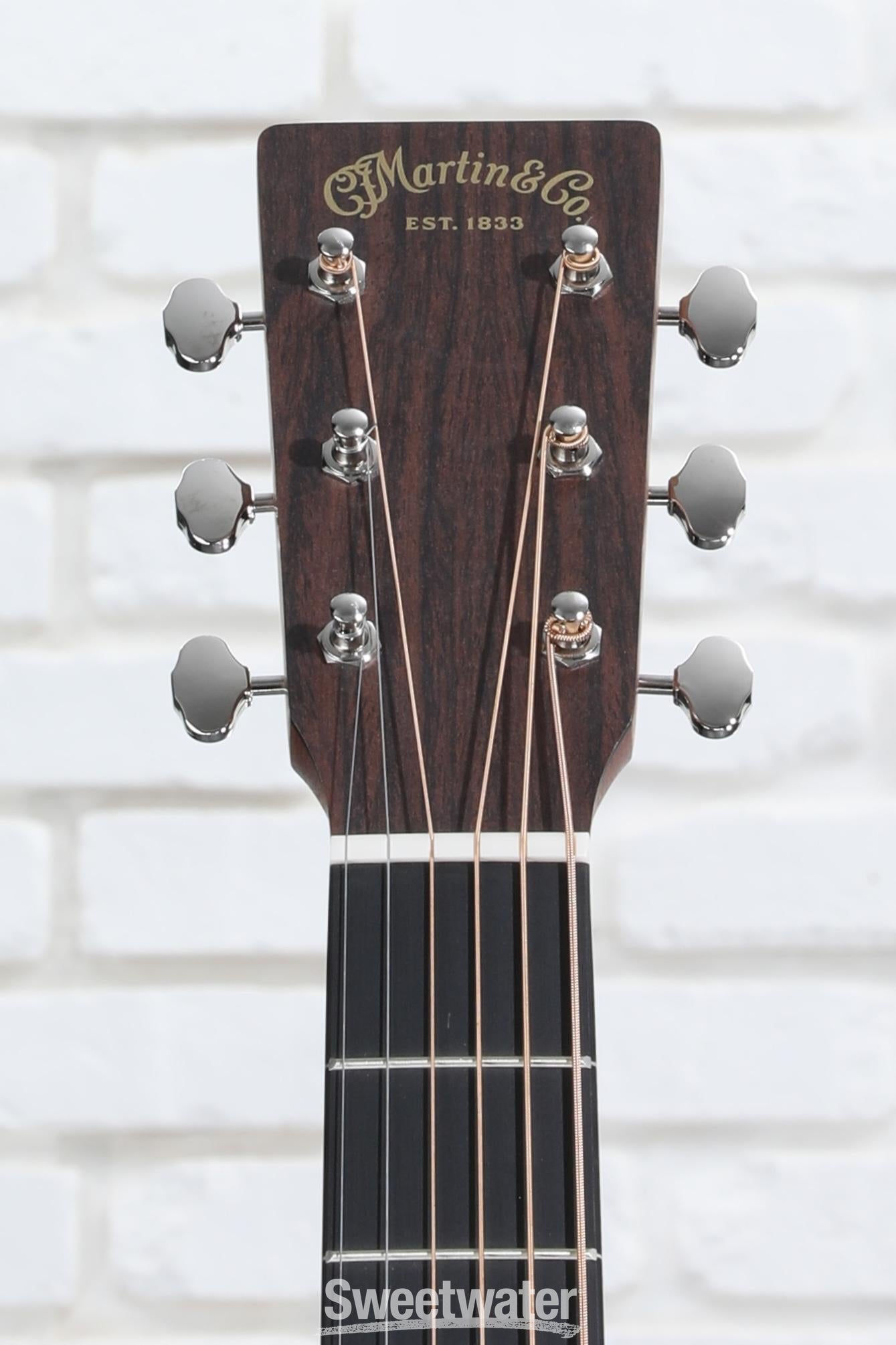 Martin D-12E Road Series Left-Handed Acoustic-electric Guitar - Natural ...