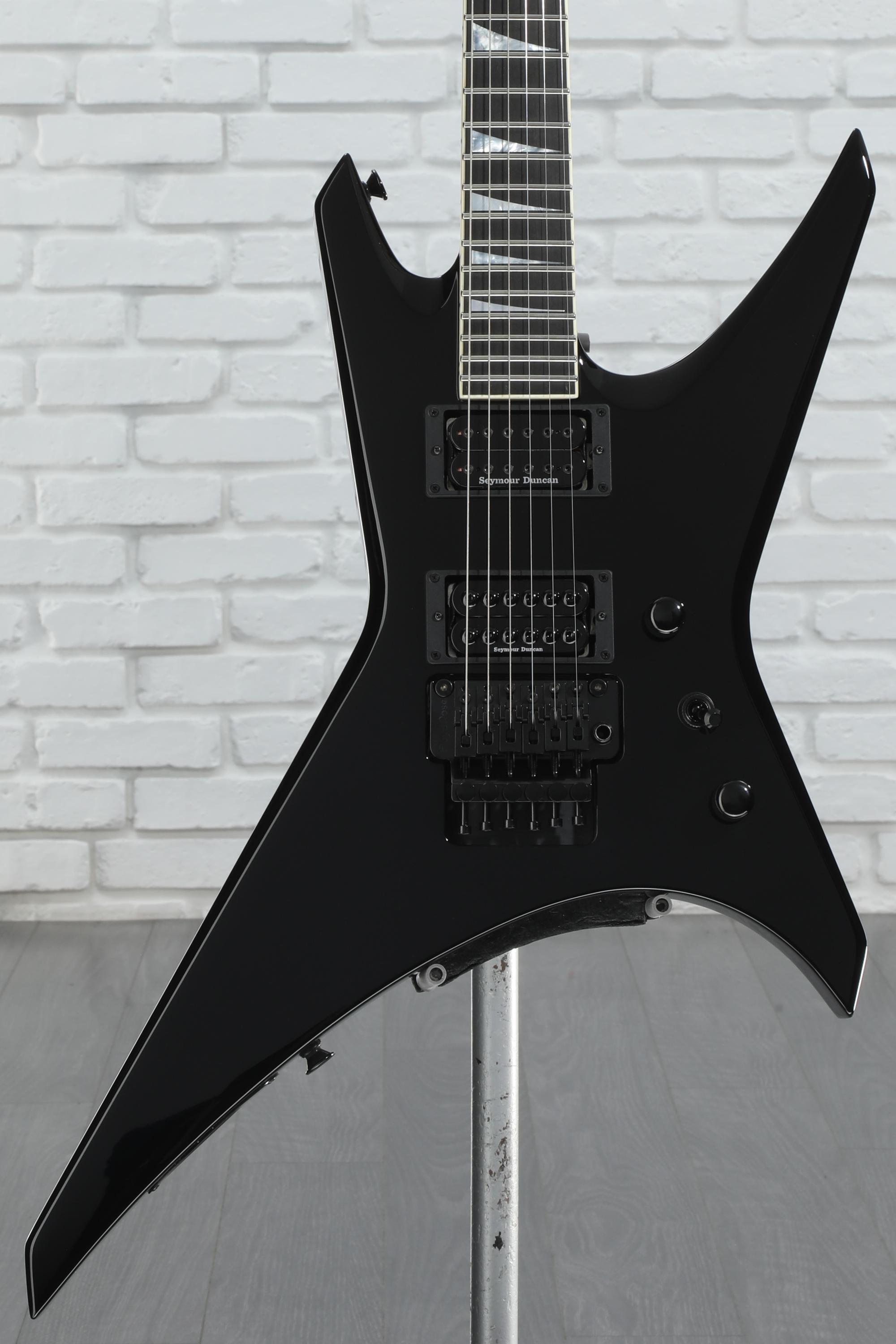 Jackson USA Select Warrior WR1 Electric Guitar - Gloss Black | Sweetwater