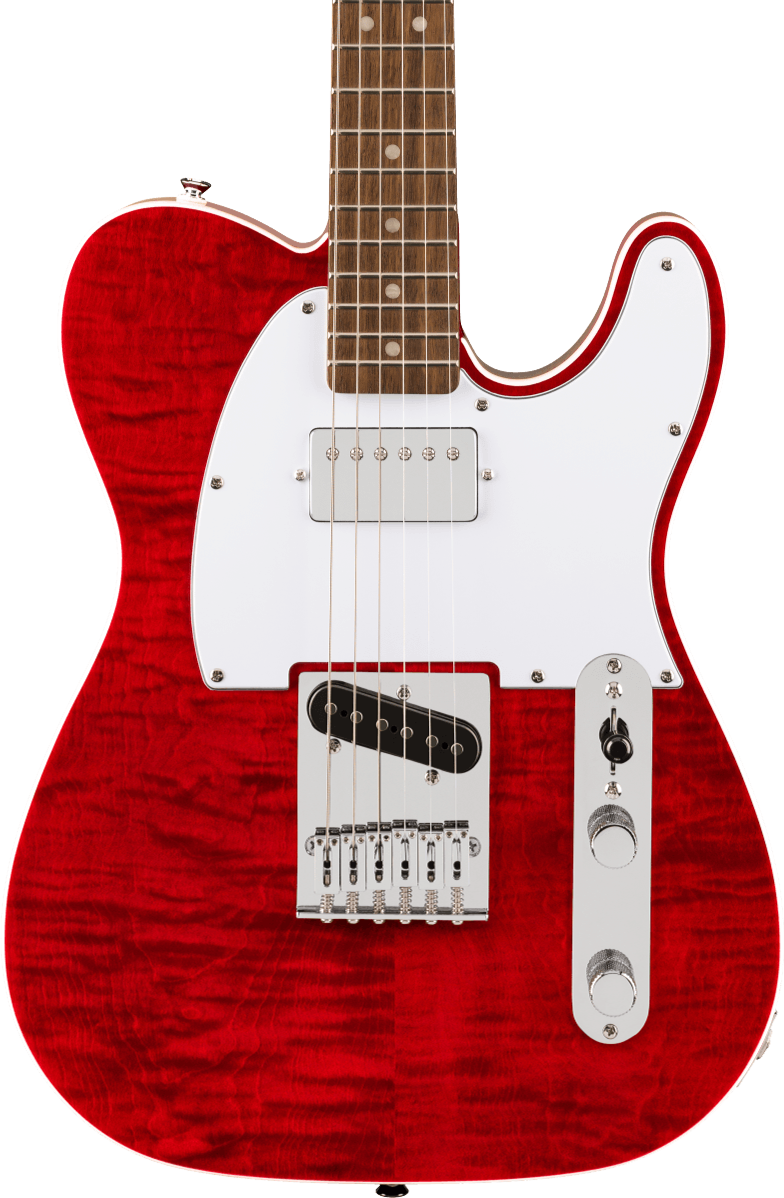 Squier Affinity Series Telecaster Electric Guitar - Crimson Red ...