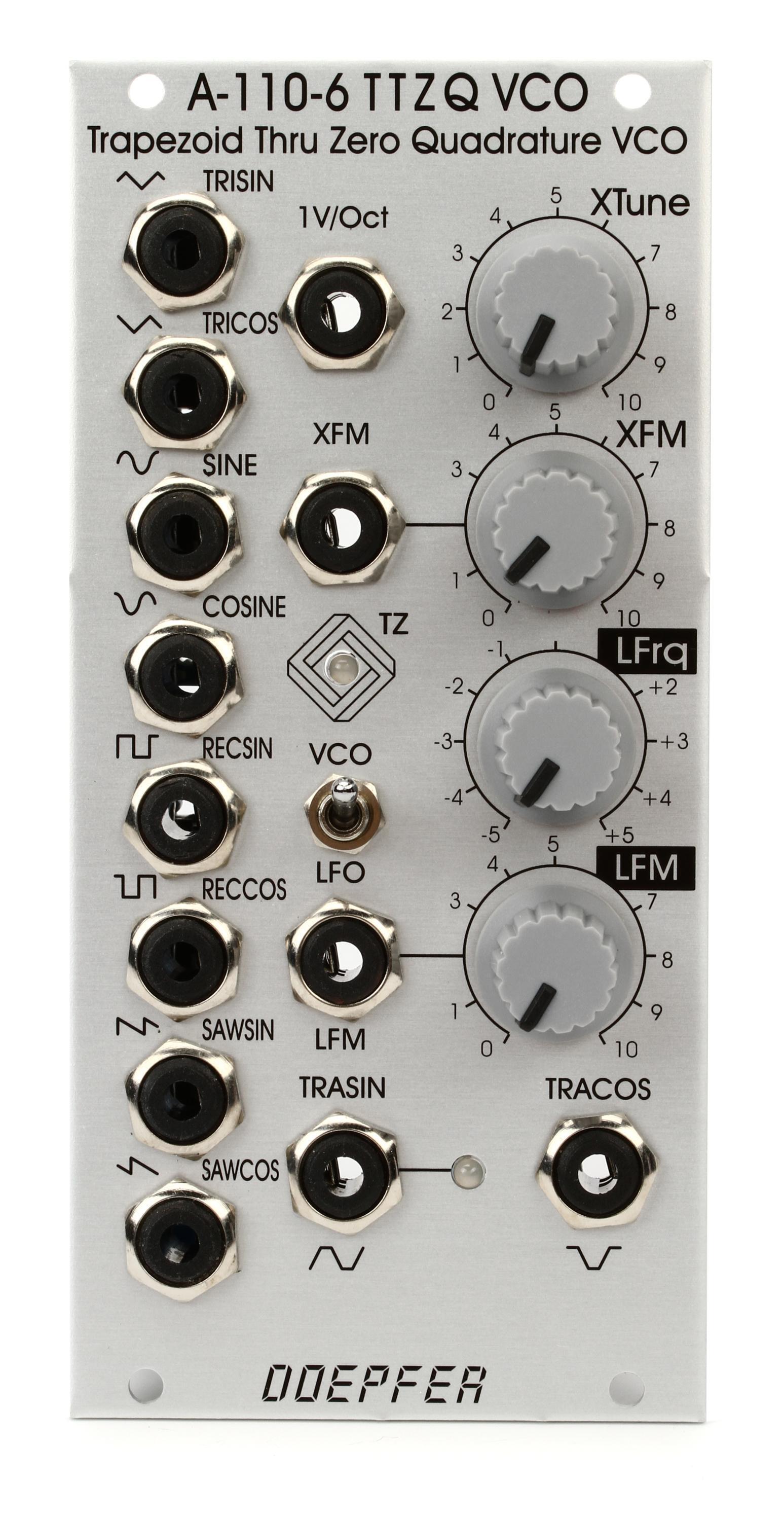 Doepfer A-110-6 Trapezoid Thru Zero VCO Eurorack Module | Sweetwater