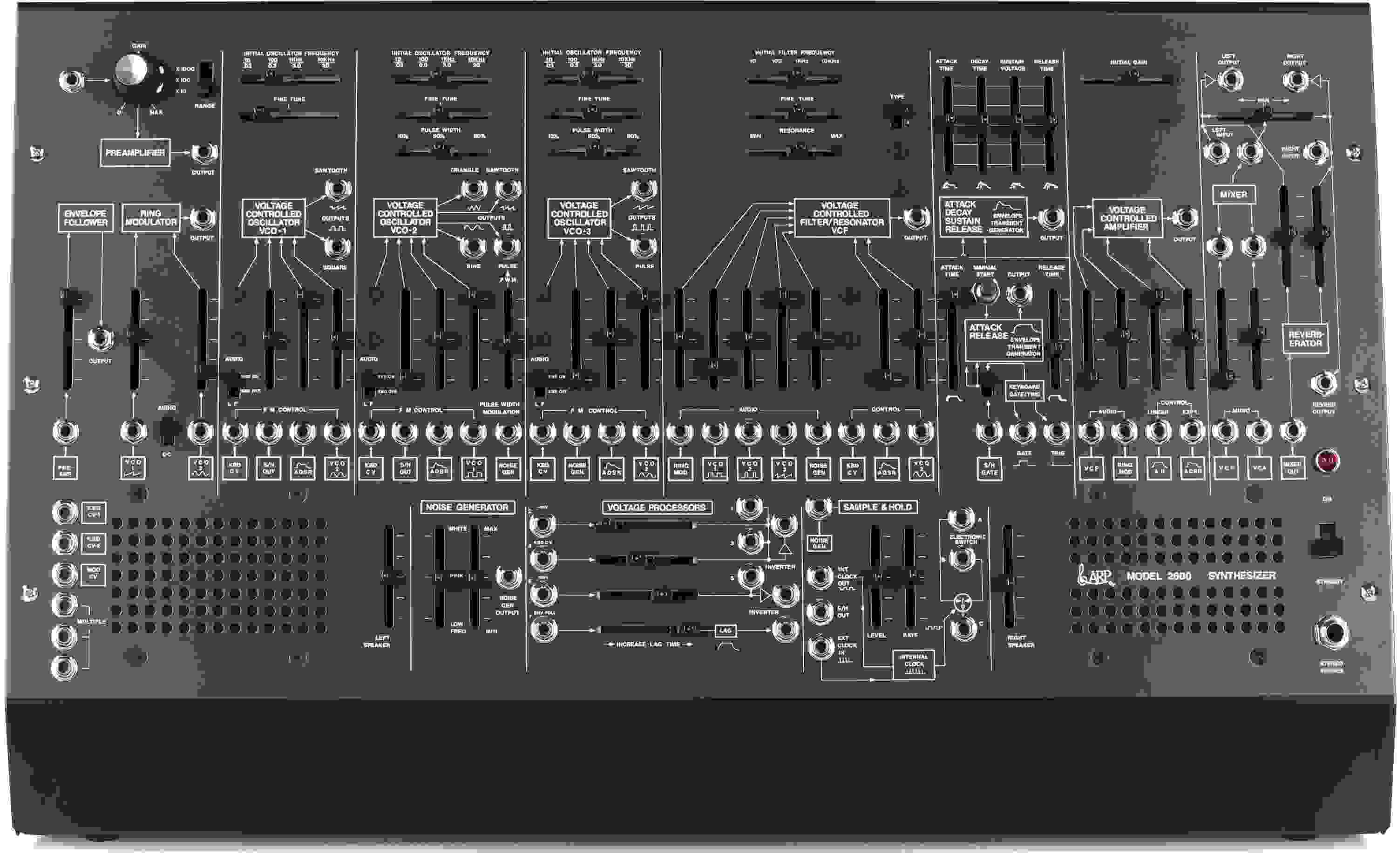 ARP 2600 M Semi-modular Analog Synthesizer | Sweetwater