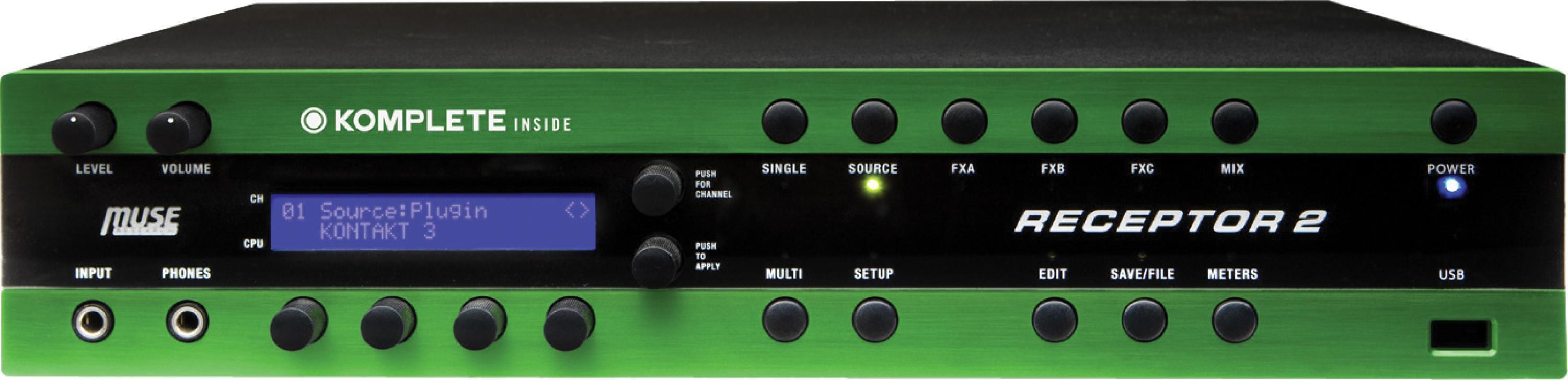 Muse Research RECEPTOR 2: Komplete Inside - Receptor 2 w/Komplete ...