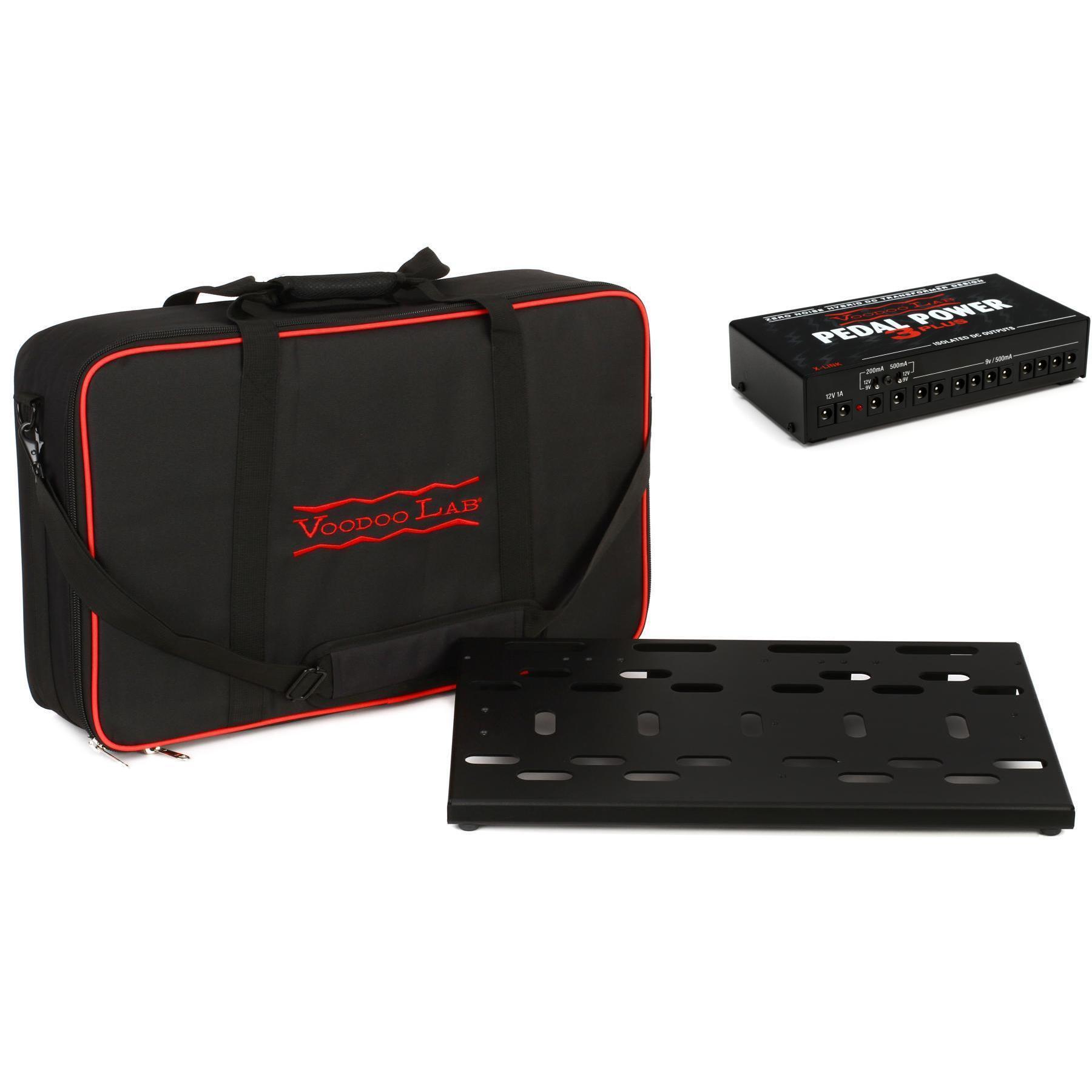 Voodoo Lab Dingbat Pedalboard with 12-output Isolated Power Supply ...