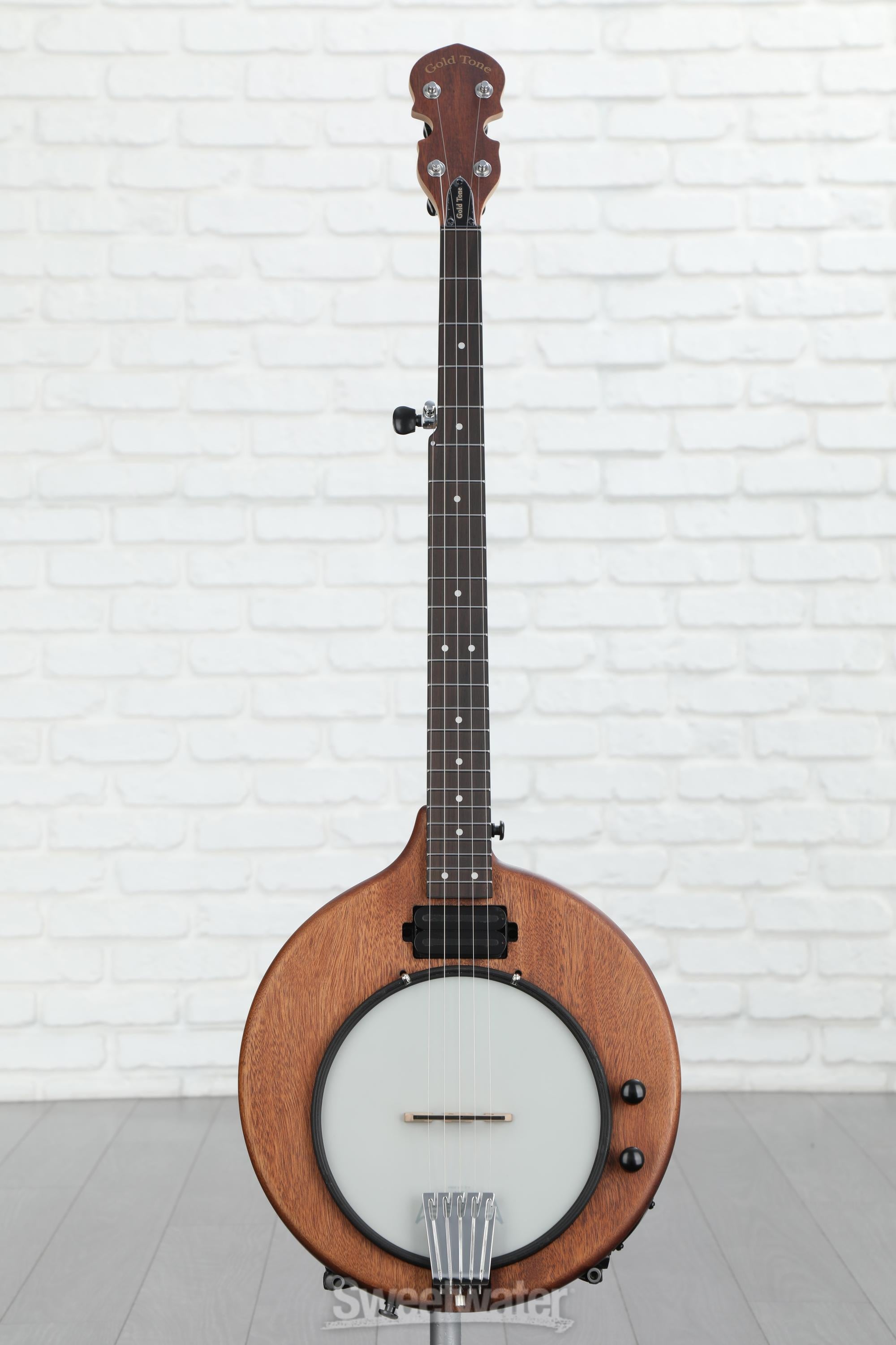 Gold Tone EB-5 5-string Electric Banjo - Natural | Sweetwater