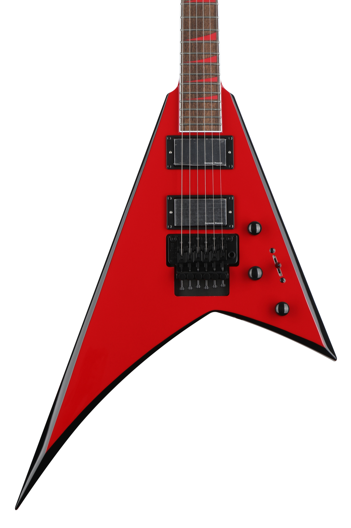 Jackson Rhoads RRX24 Electric Guitar - Red with Black Bevels | Sweetwater