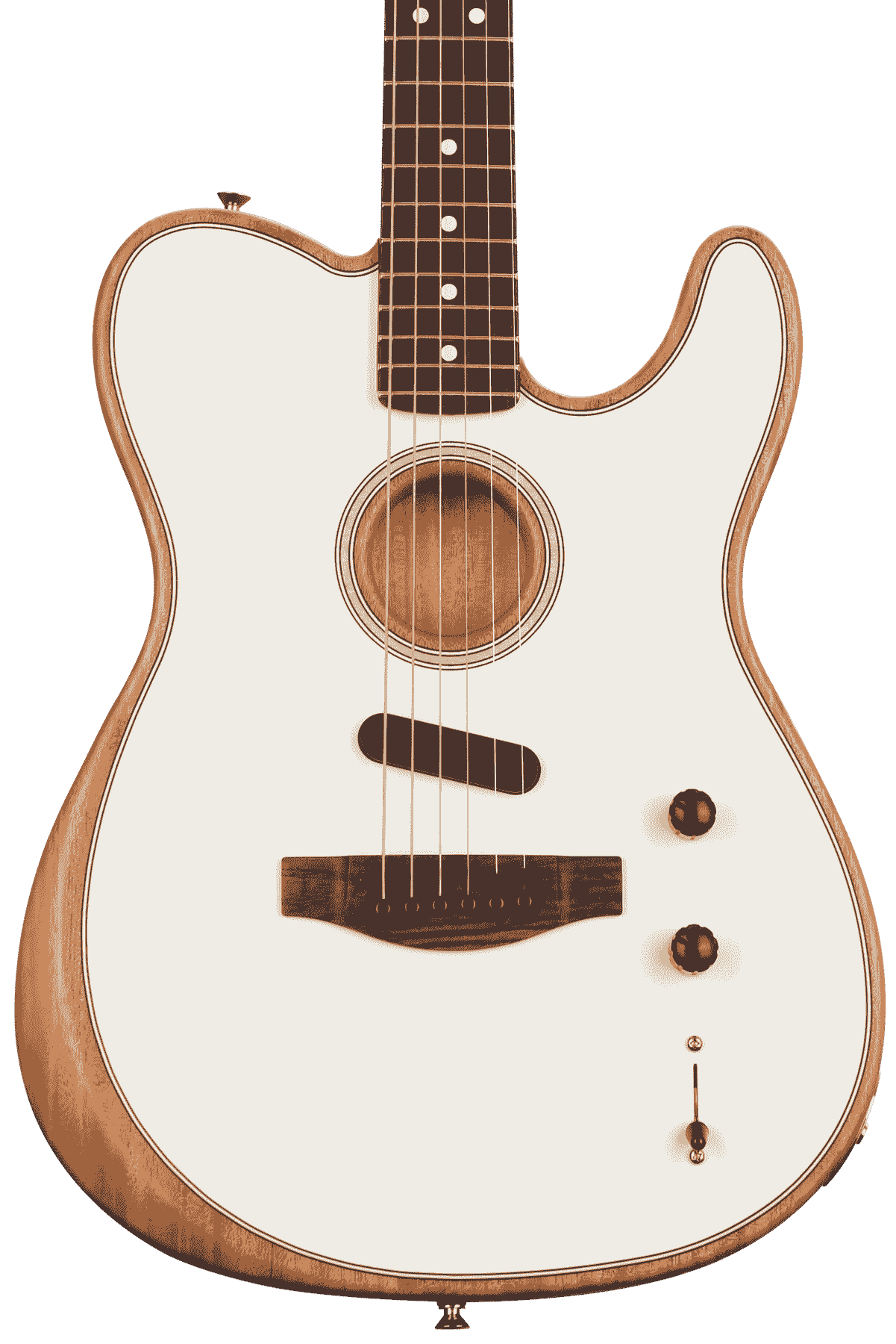 Fender Acoustasonic Player Telecaster Acoustic-electric Guitar - Arctic ...