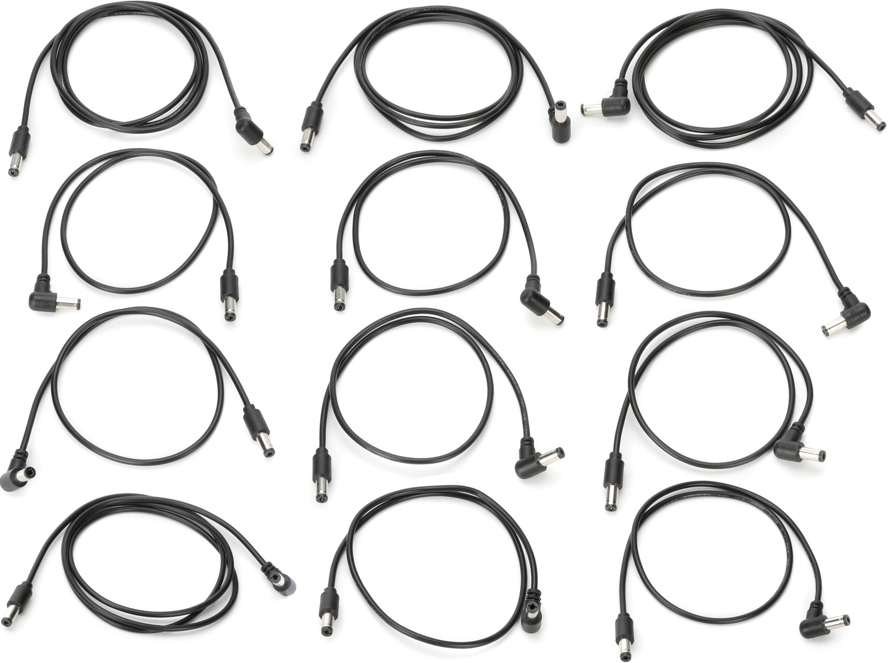 Walrus Audio Canvas DC Cables - 12-pack | Sweetwater
