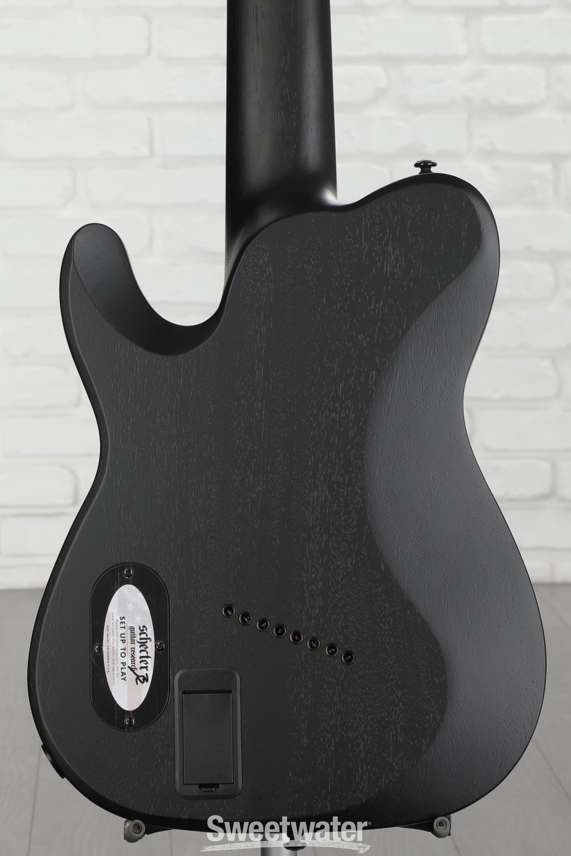 Schecter PT-8 MS Black Ops 8-string Electric Guitar - Black | Sweetwater