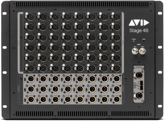Avid VENUE Stage 48 I/O 48 x 24 Rack | Sweetwater