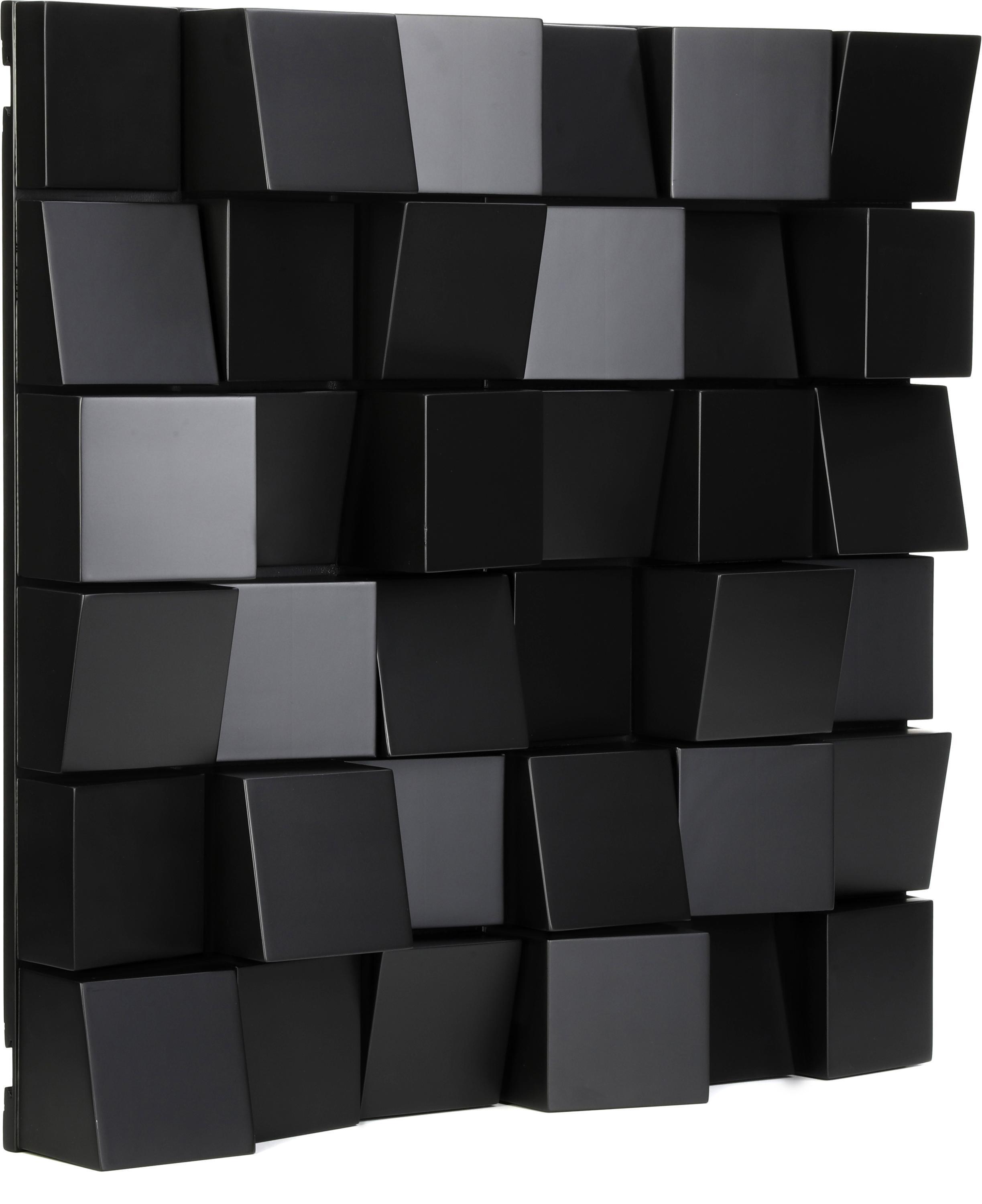 Vicoustic Multifuser Wood Sound Diffuser - Size 36, Matte Black ...