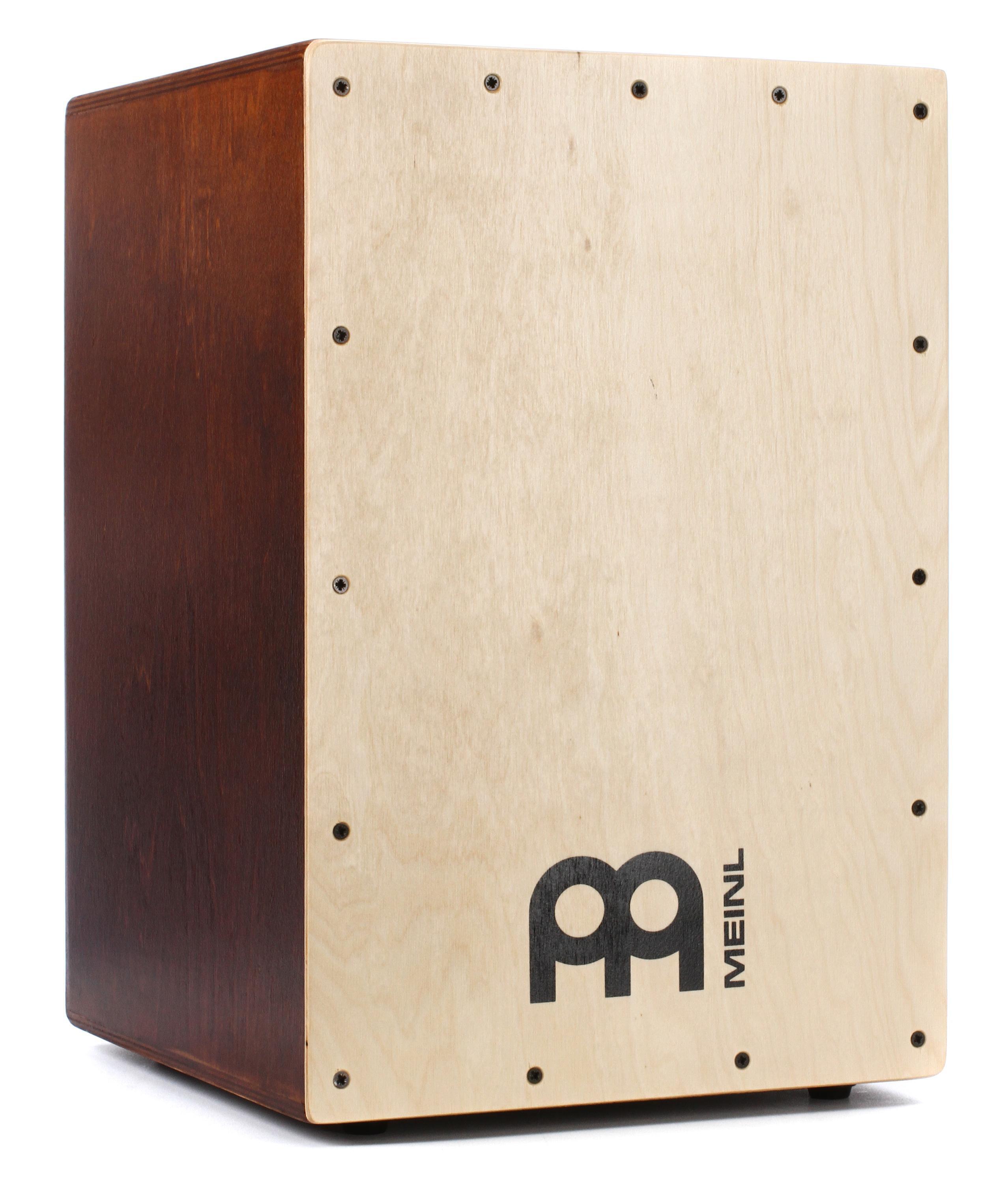 Meinl Percussion Headliner Series Snare Cajon - Dark Brown with Natural ...