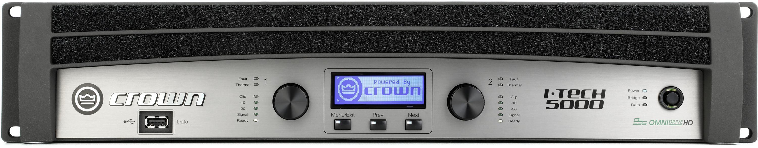 Crown I-Tech 5000HD Power Amplifier | Sweetwater