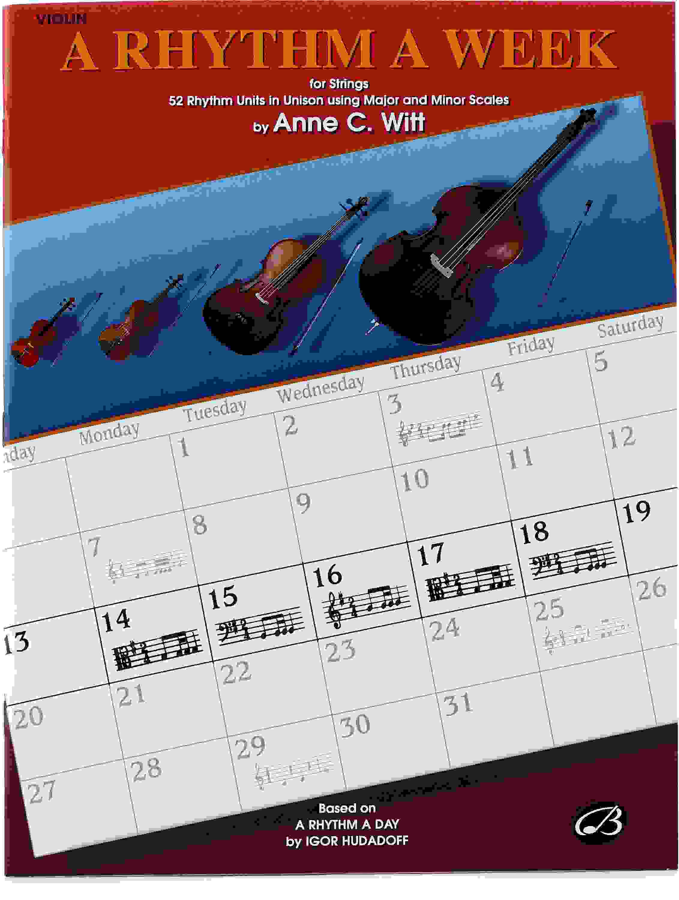 Alfred A Rhythm A Week - Violin | Sweetwater