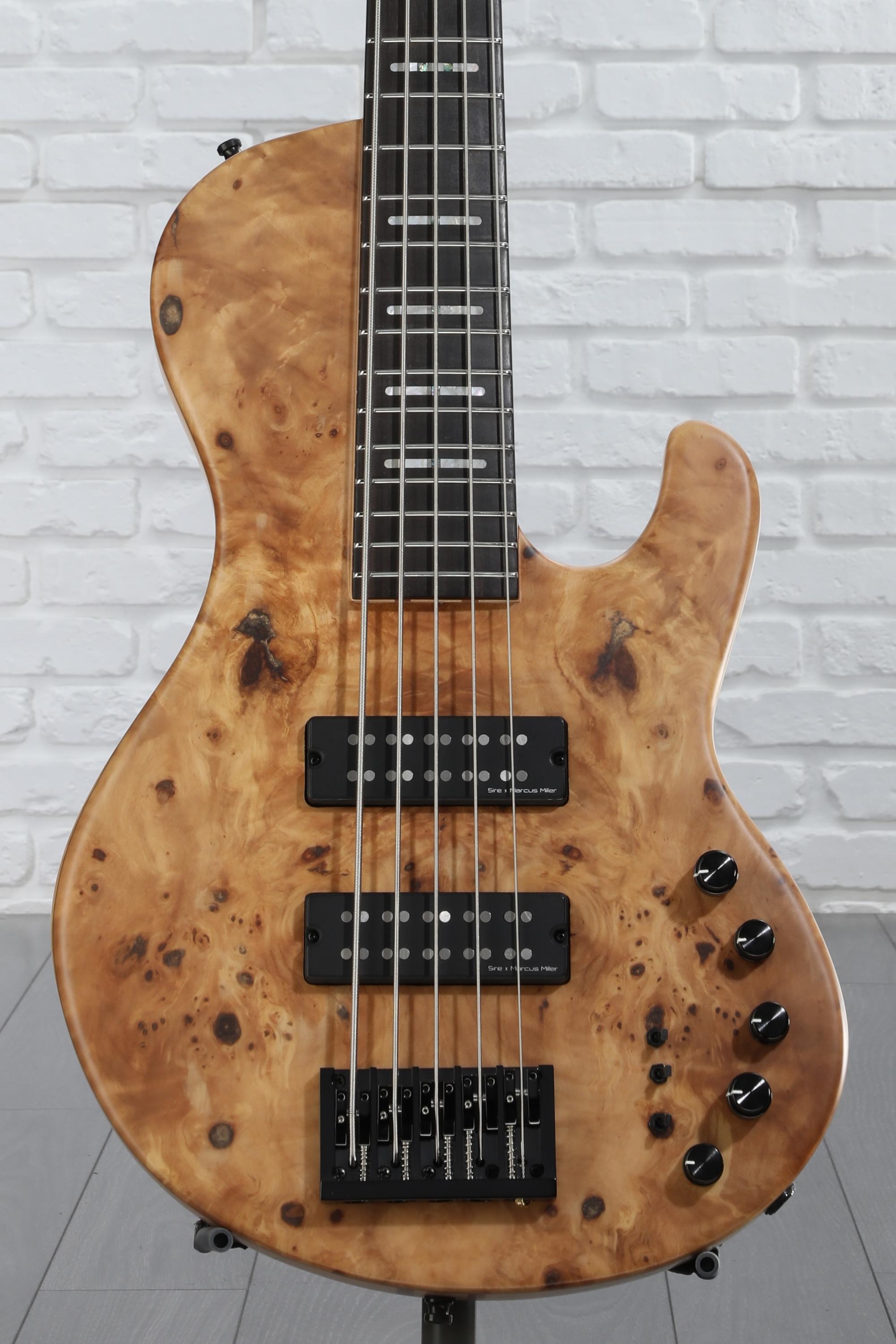 Sire Marcus Miller F10 5-string Bass Guitar - Natural Satin | Sweetwater