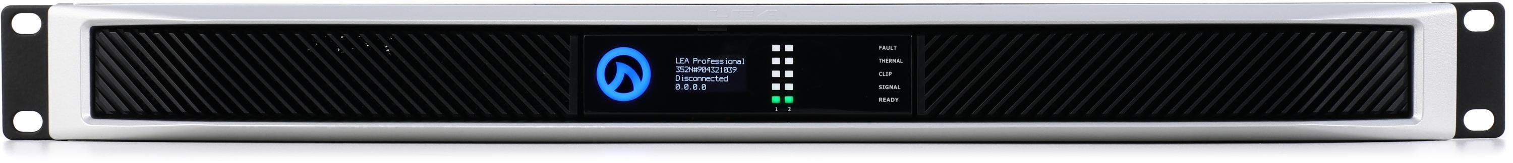 LEA Professional Connect 352D 350W 2-channel Power Amplifier with Dante ...