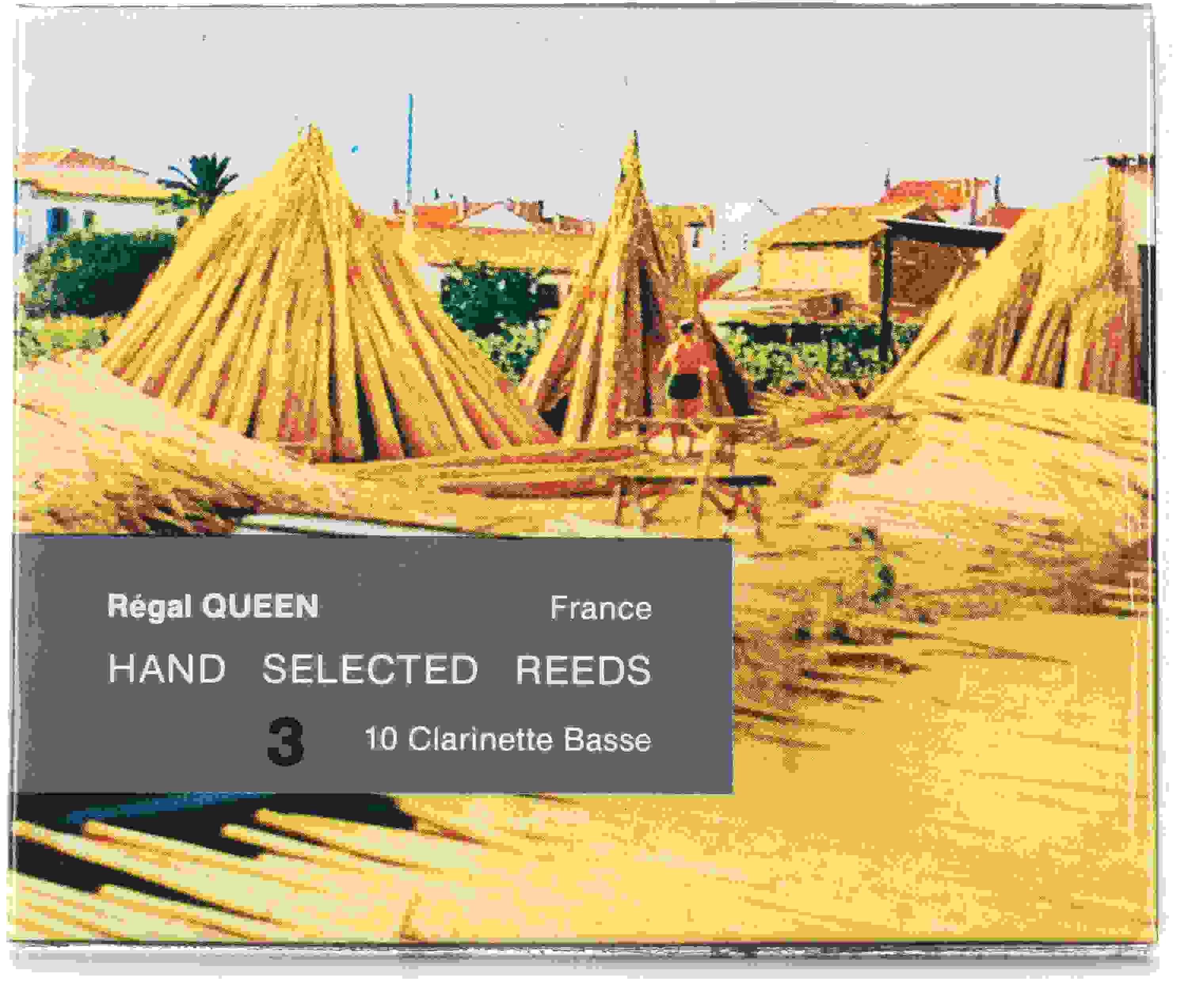 Rigotti Queen Bass Clarinet Reeds - 3 (10-pack) | Sweetwater