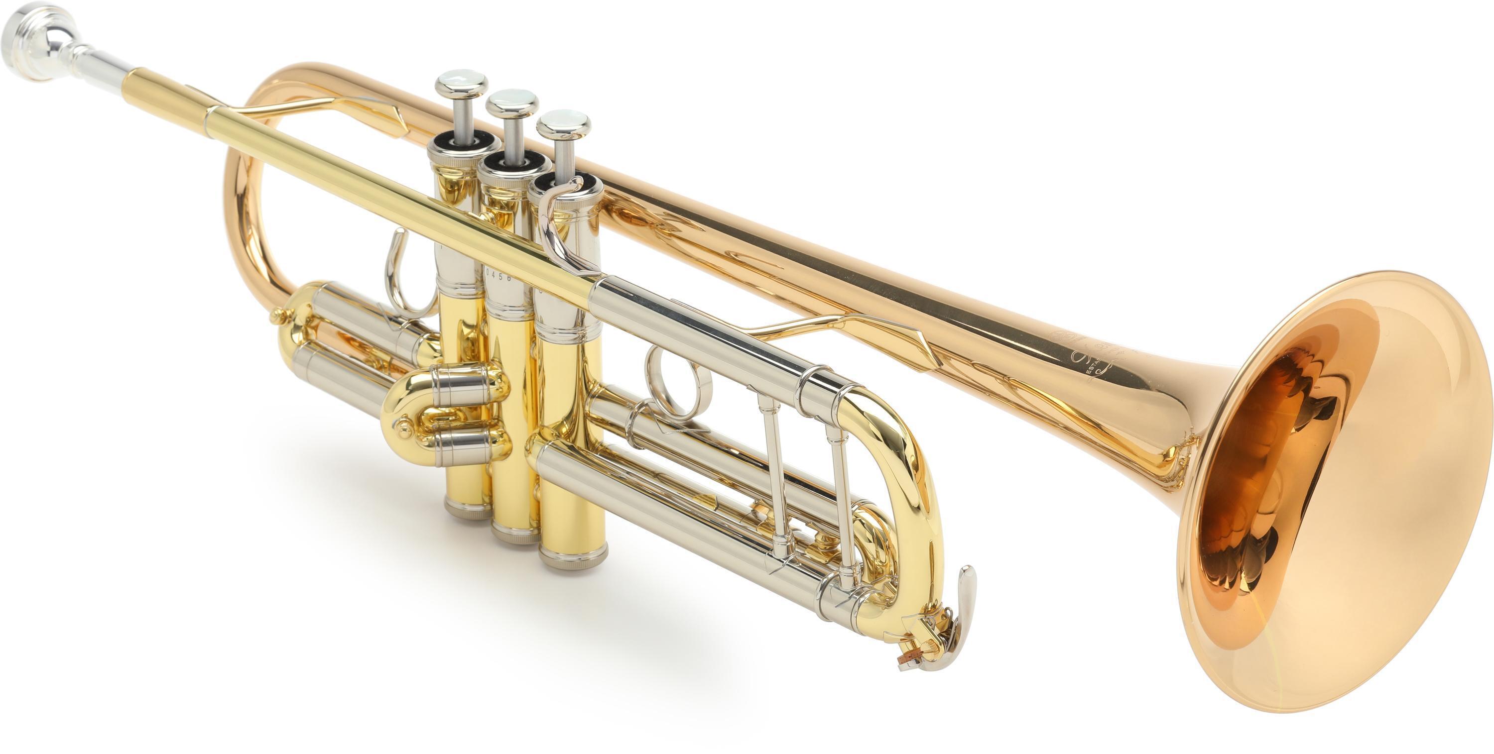 Yamaha YTR-8335II Xeno Professional Bb Trumpet - Gold Brass Bell ...