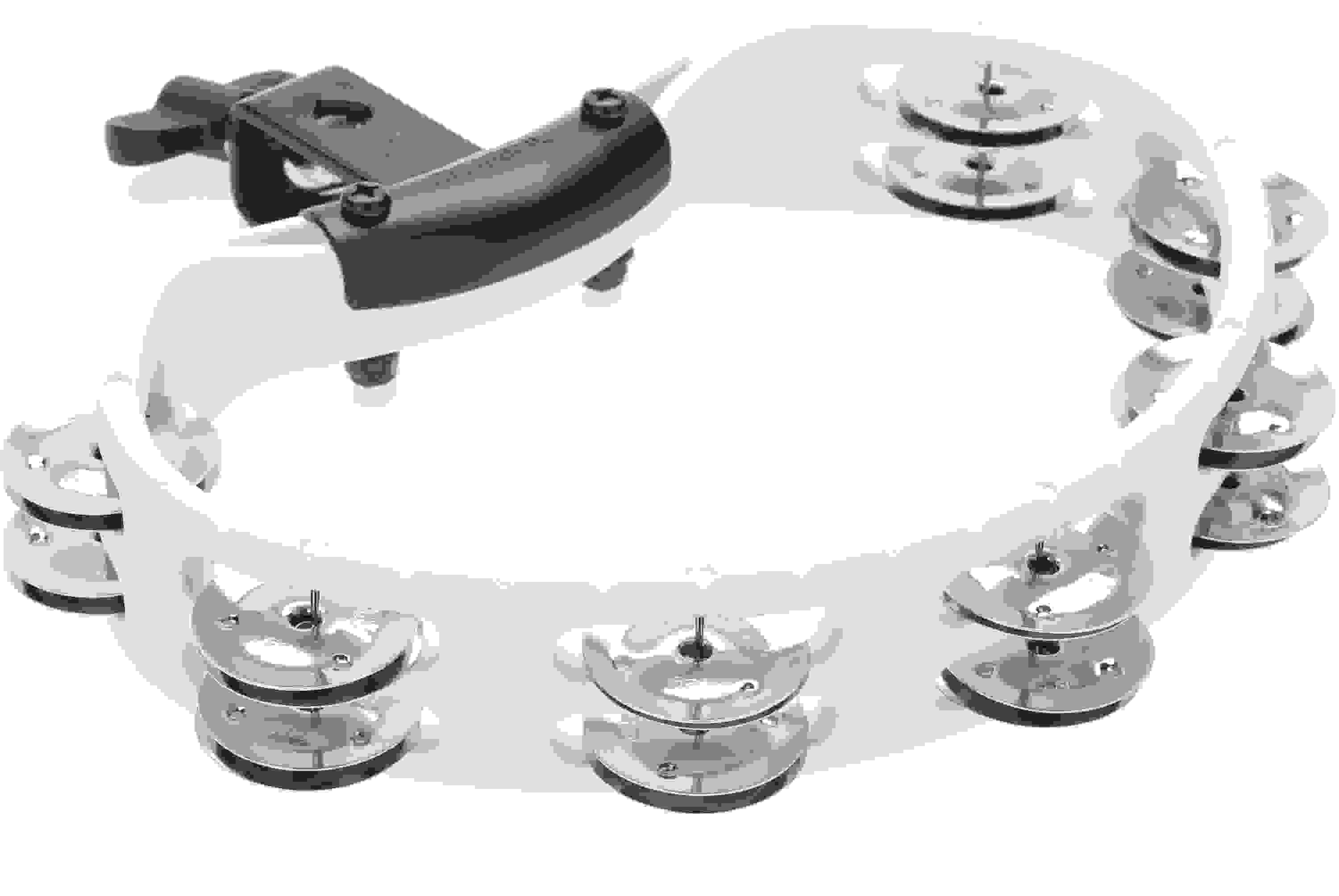 Meinl Percussion Headliner Series Mountable Tambourine - White | Sweetwater