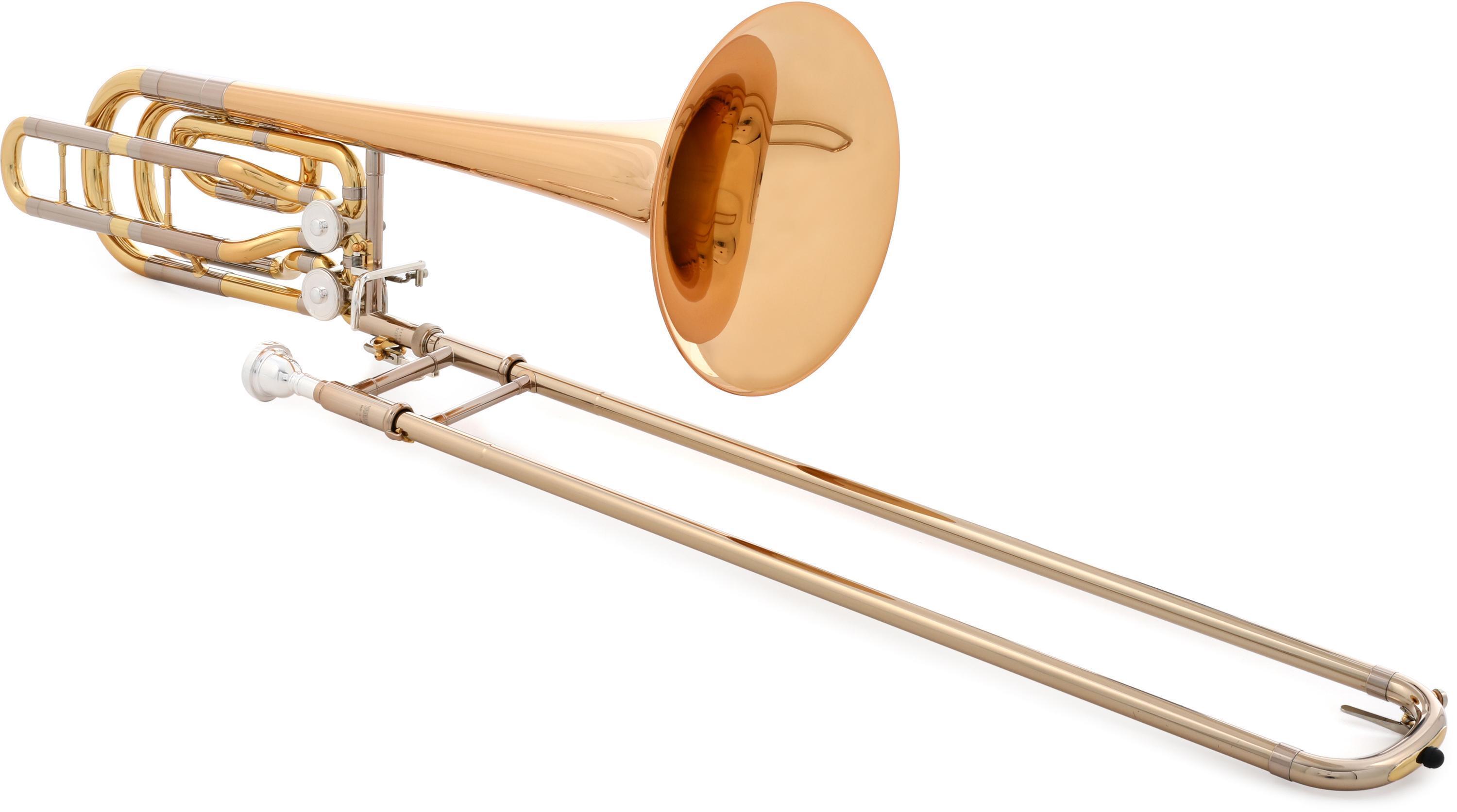 Yamaha YBL-620G Professional Bass Trombone - Clear Lacquer with Gold ...
