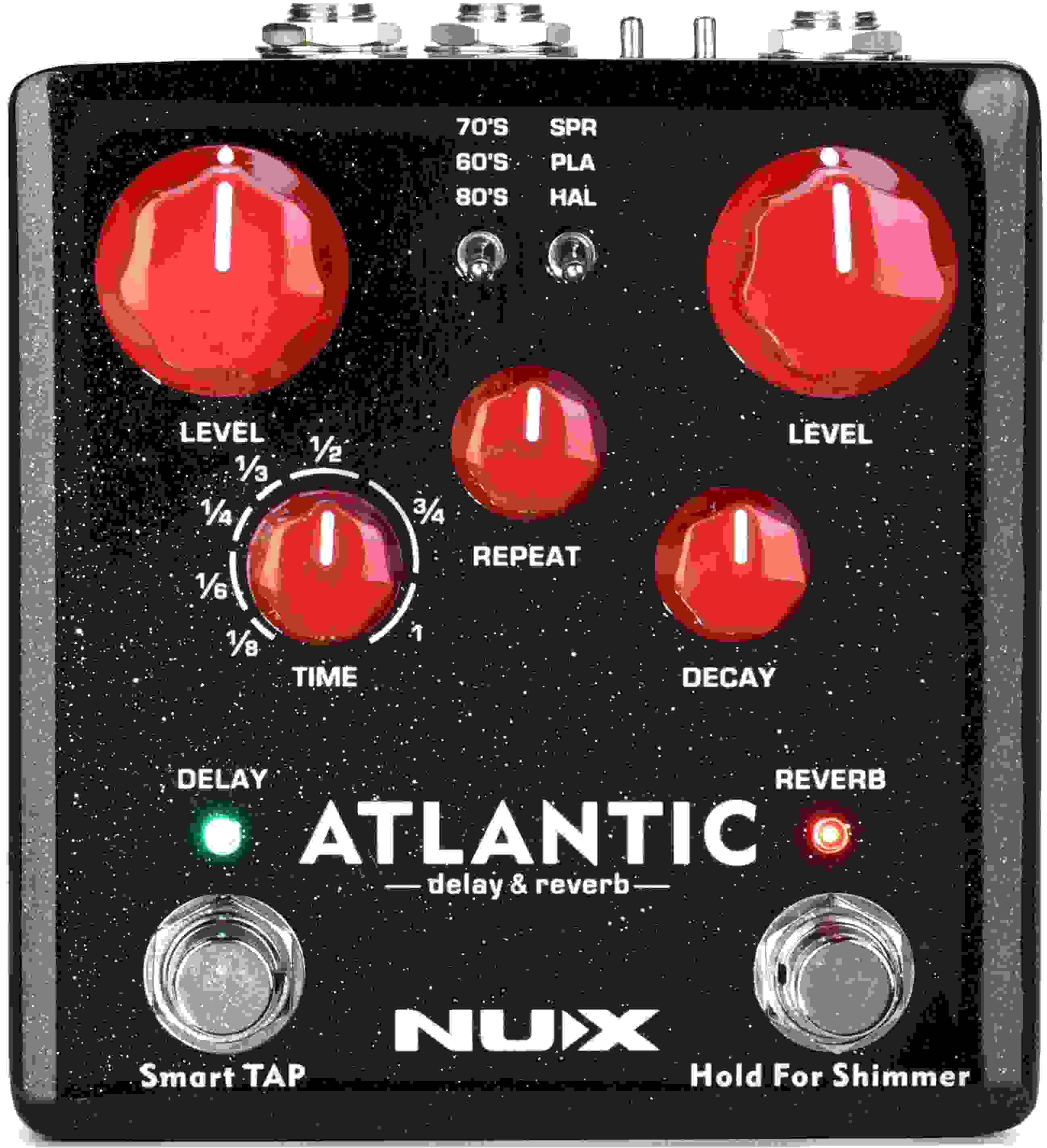NUX Atlantic Delay & Reverb Pedal | Sweetwater