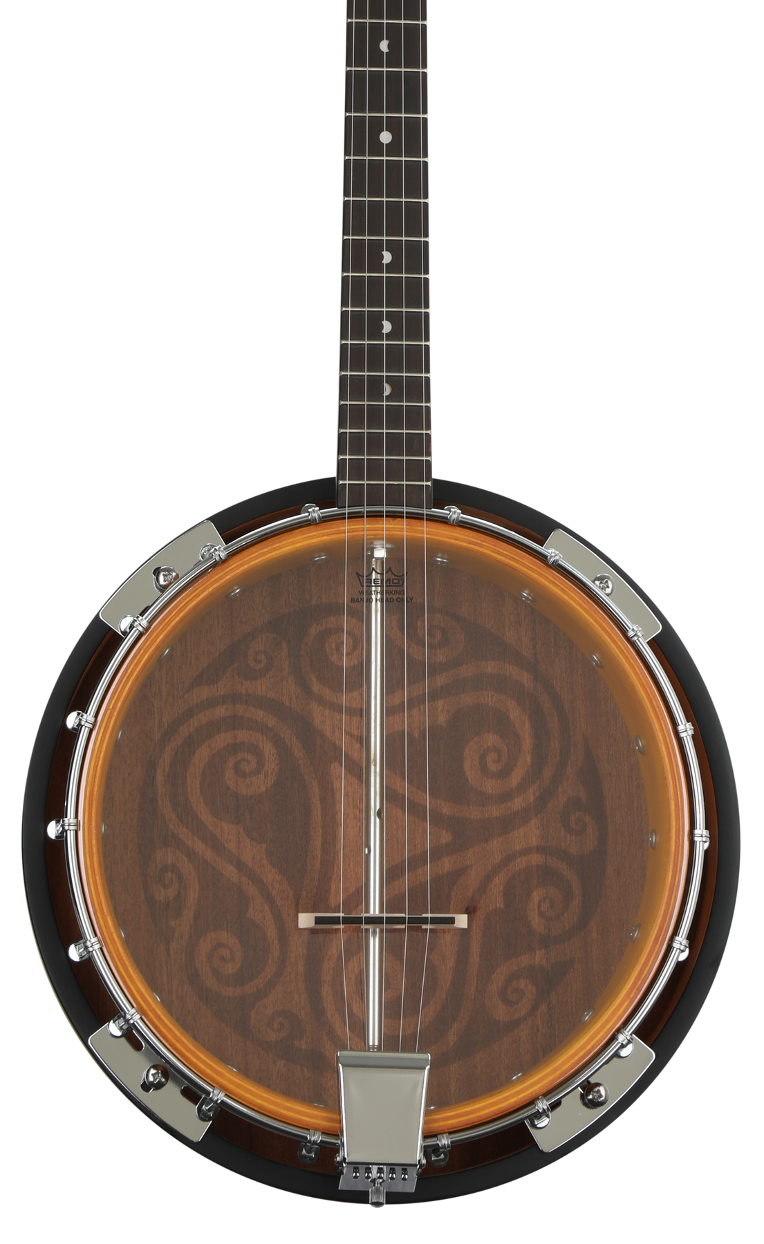 Luna Celtic 5-string Banjo - Tobacco Burst | Sweetwater