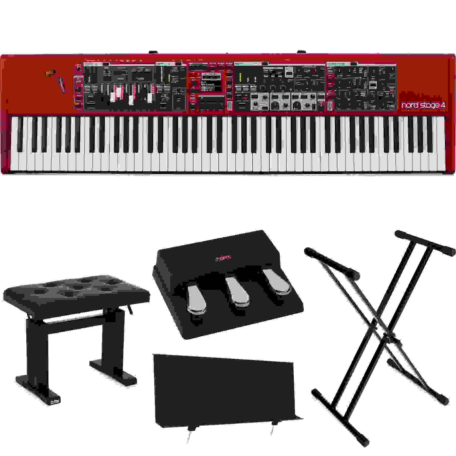 Nord Stage 4 88 Stage Keyboard Deluxe Bundle | Sweetwater
