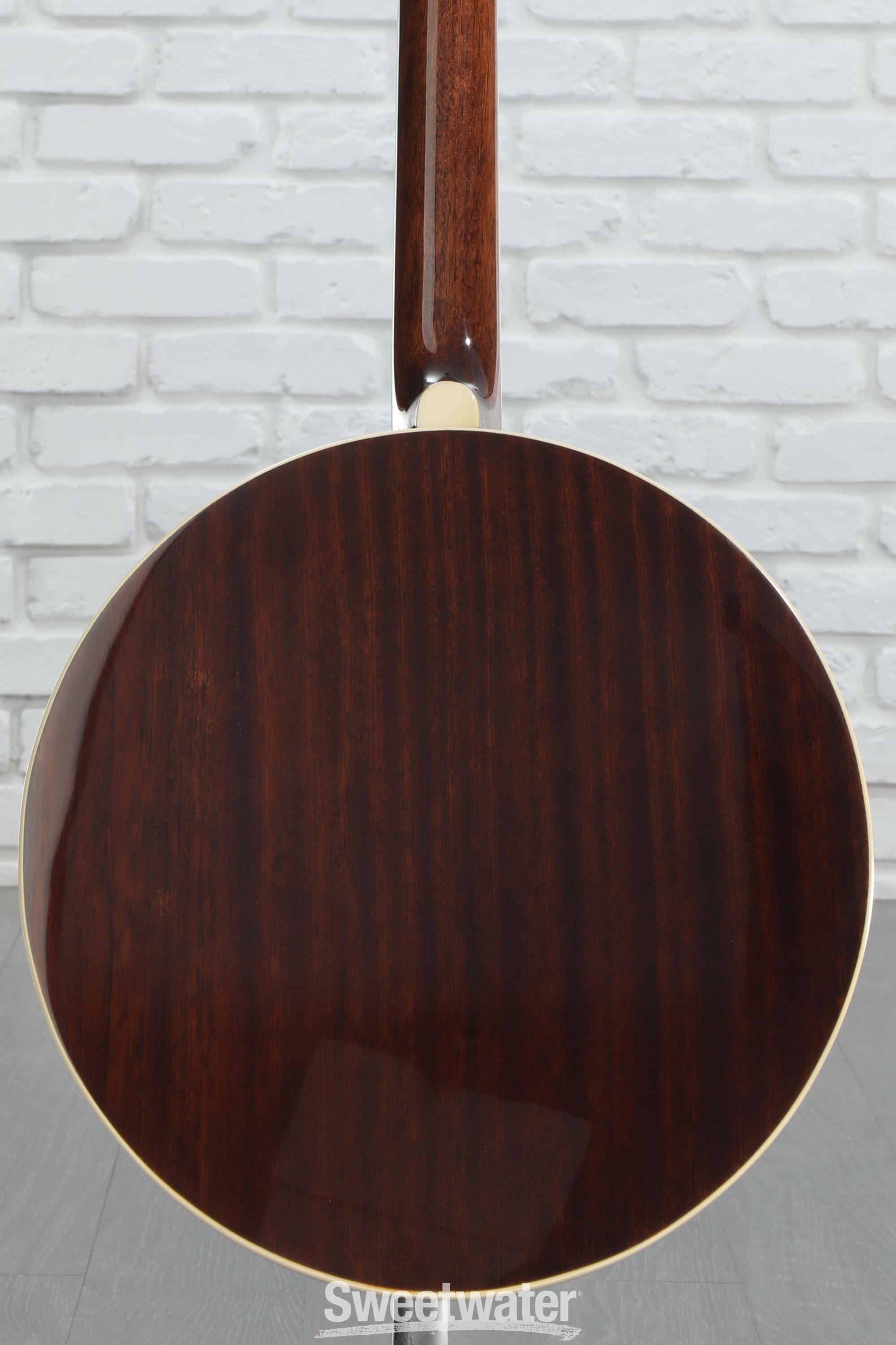 Recording King Songster Resonator Banjo - Dark Brown | Sweetwater