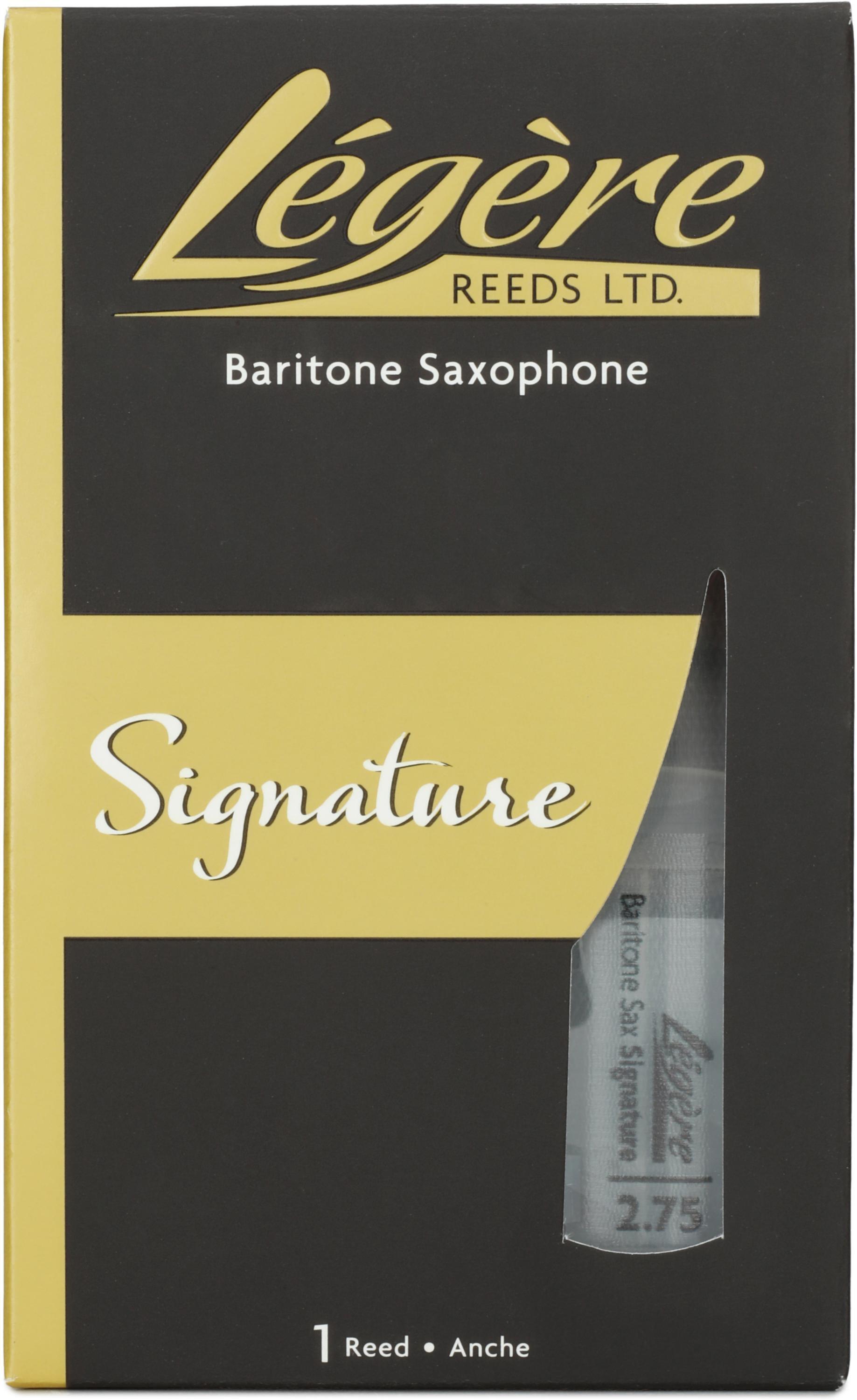 Legere Signature Baritone Saxophone Reed - 2.75 | Sweetwater
