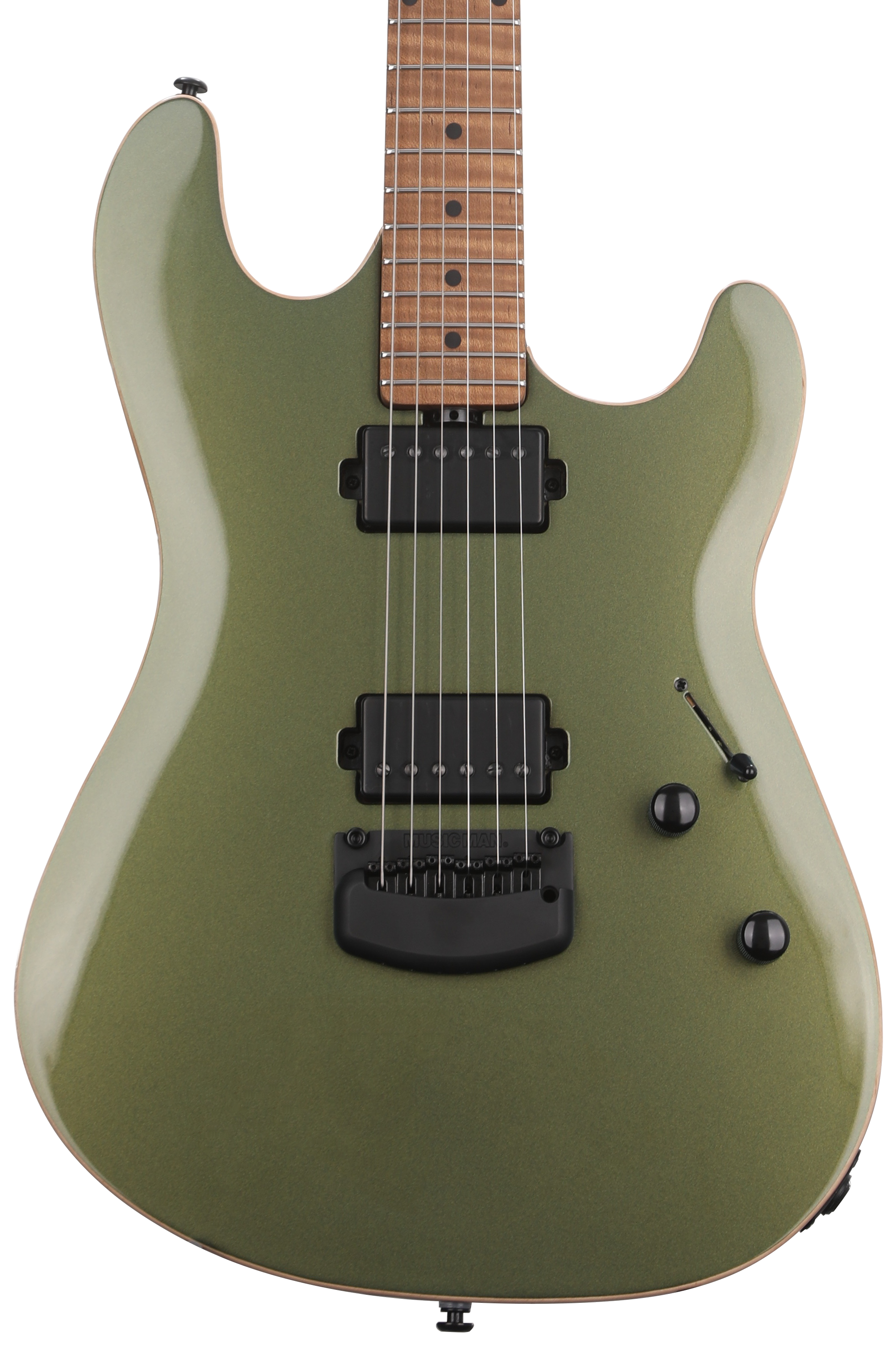 Ernie Ball Music Man Sabre Electric Guitar - Emerald Iris, Sweetwater ...