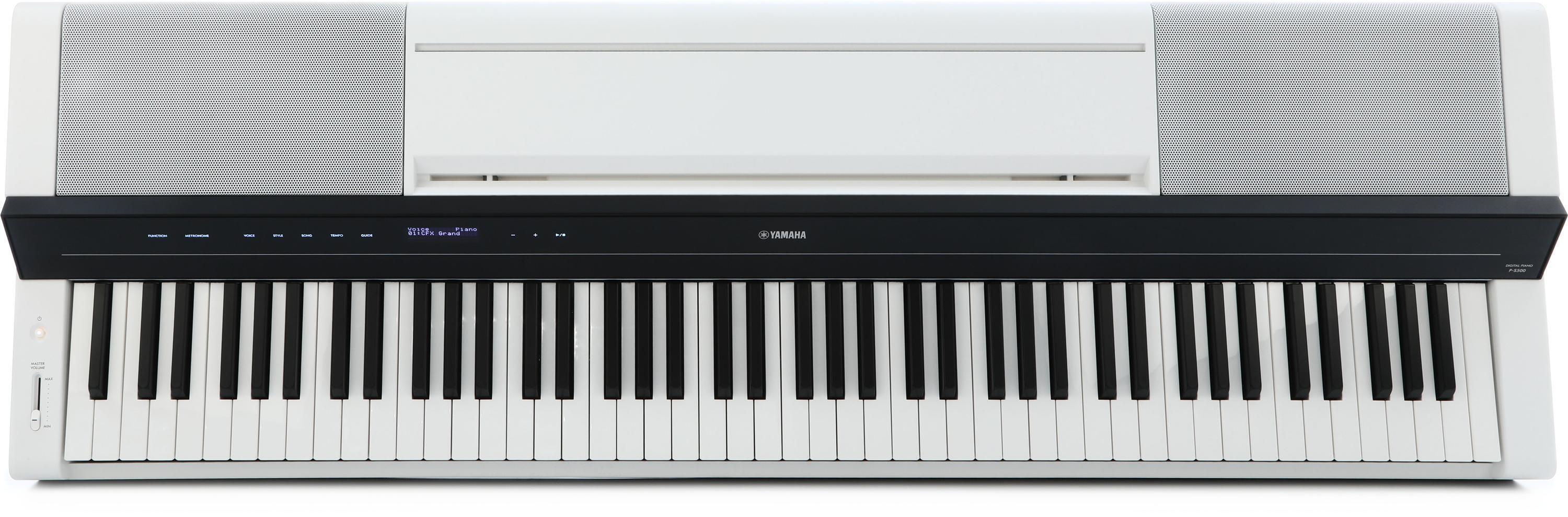 Yamaha PS500 88-key Smart Digital Piano - White | Sweetwater