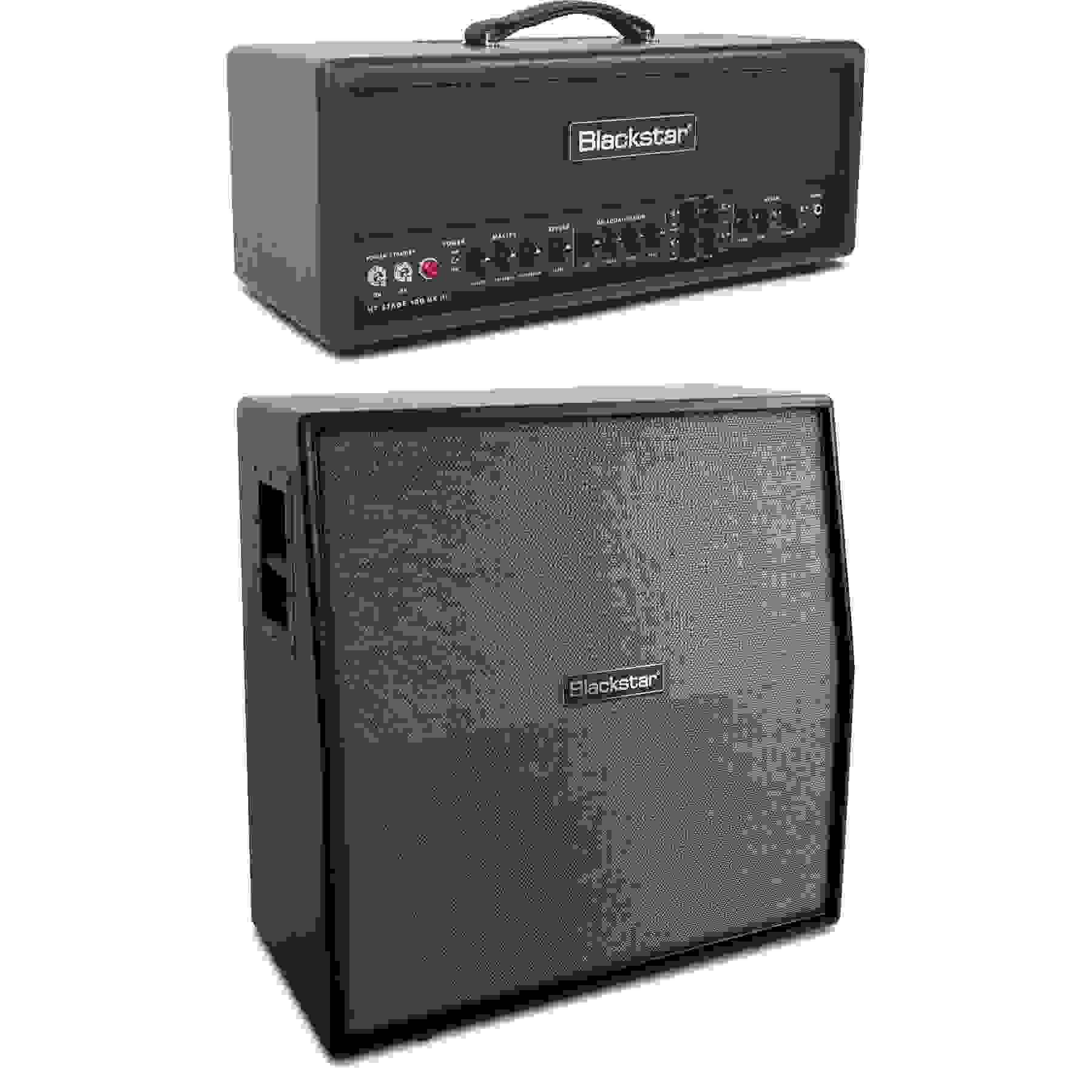 Blackstar HT Stage 100 MK III 100-watt Tube Amplifier Head and 4x12 ...