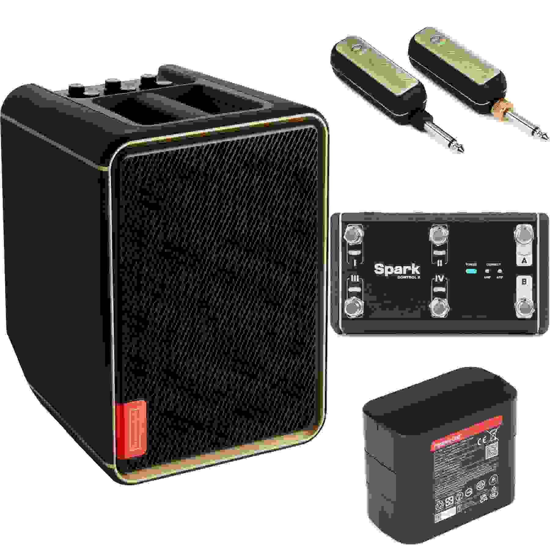 Positive Grid Spark Edge 65-watt Combo Amp/PA System Portable ...