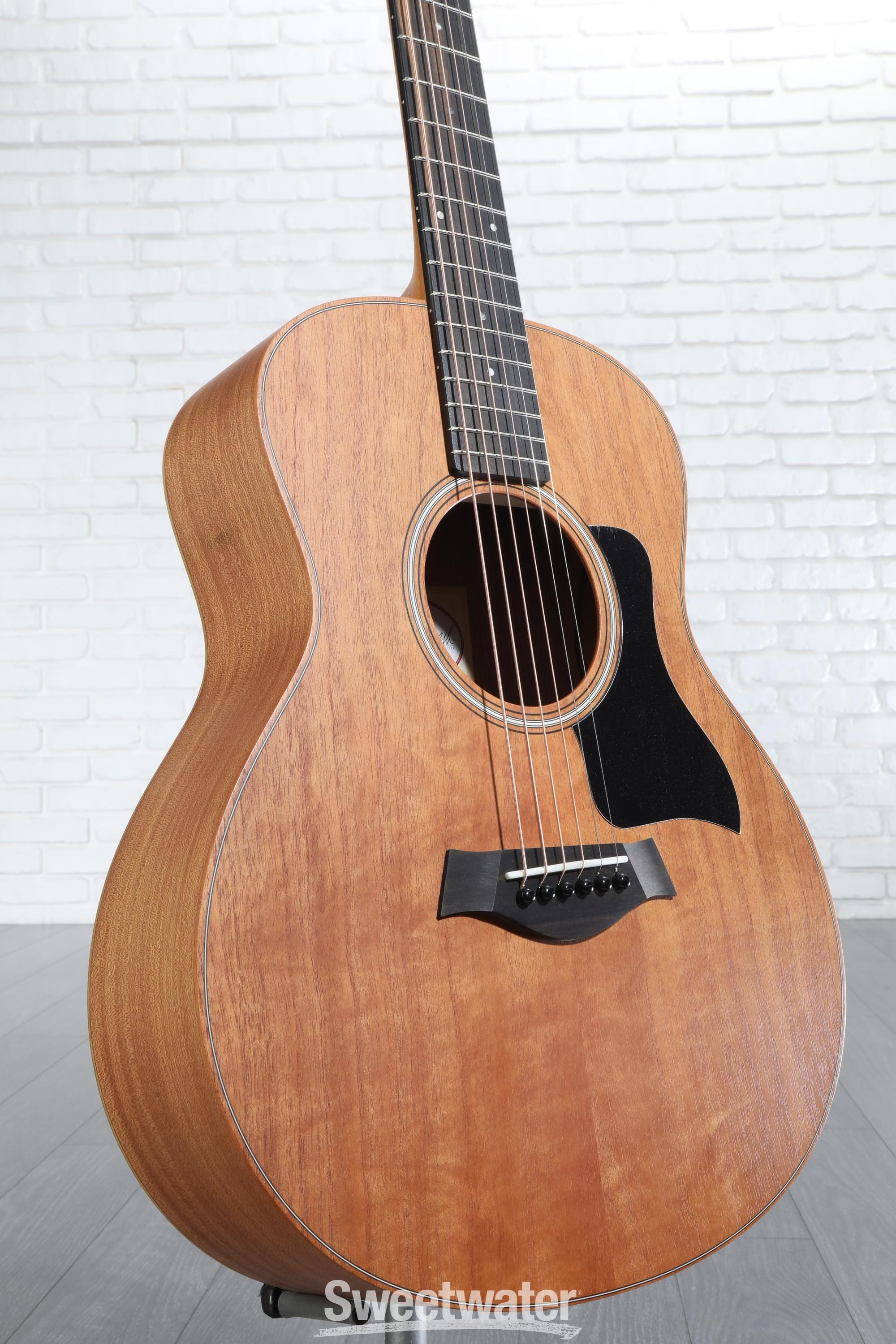 Taylor GS Mini Mahogany Acoustic Guitar - Natural with Black Pickguard ...