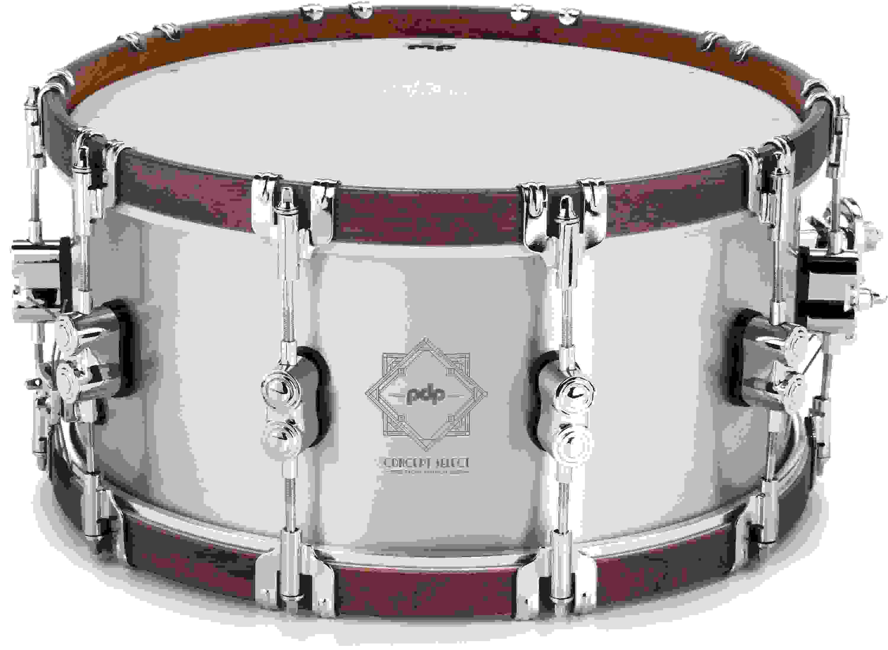 PDP Concept Select Snare Drum - 6.5 x 14-inch - Aluminum | Sweetwater