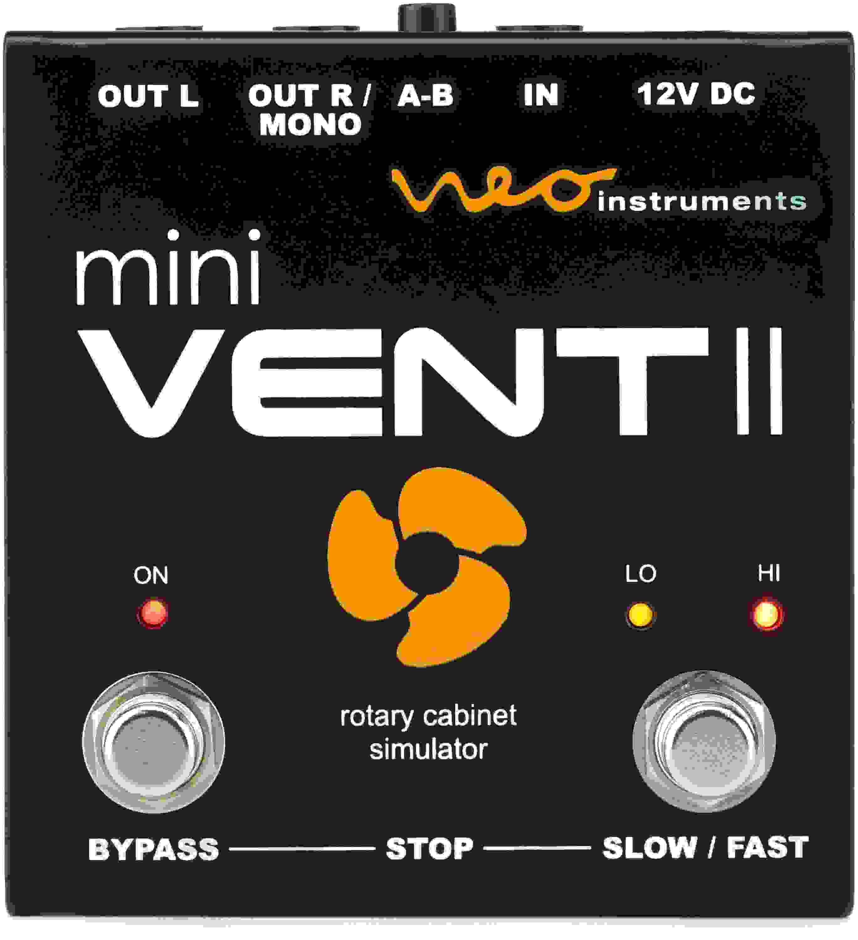 Neo Instruments Mini Vent II Rotary Speaker Simulator Pedal | Sweetwater