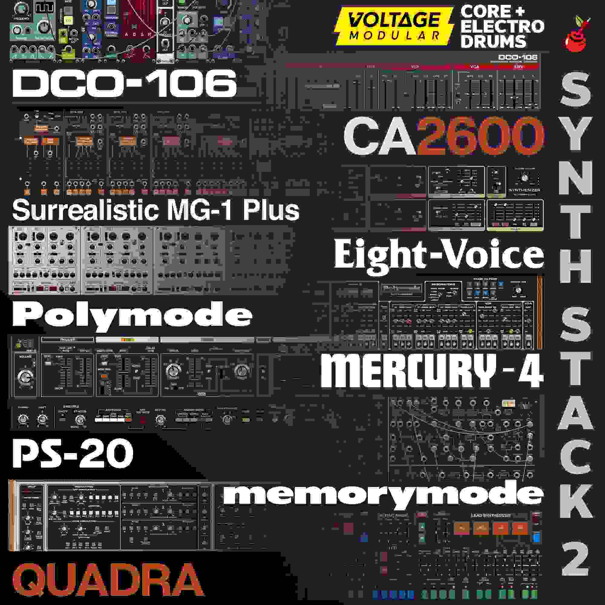 Cherry Audio Synth Stack 2 Software Instrument Bundle | Sweetwater