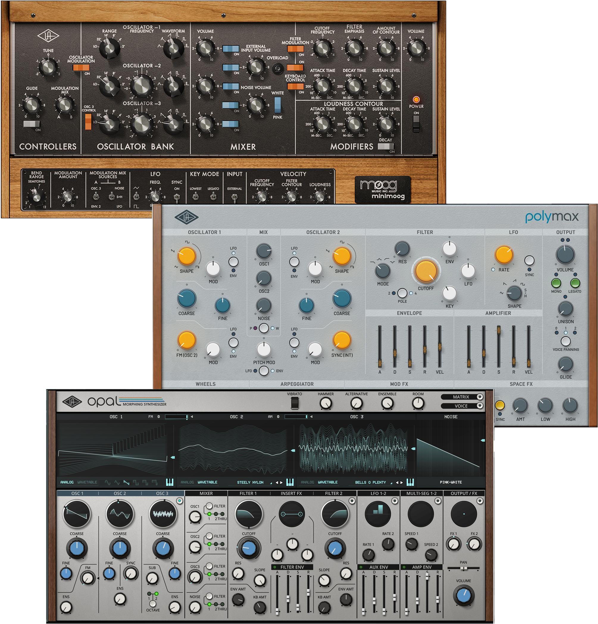 Universal Audio UAD Synth Plug-in Bundle | Sweetwater