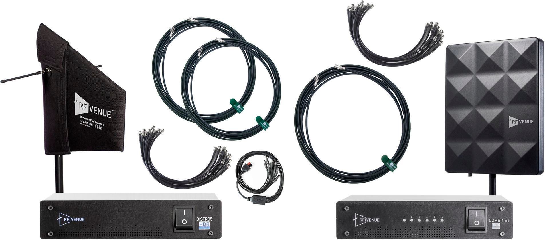 RF Venue C6CPS-D5DFIN 5-mic/6-IEM Super Pack | Sweetwater