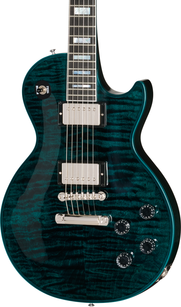 Gibson Custom Les Paul Custom Axcess Electric Guitar - Peacock Widow ...