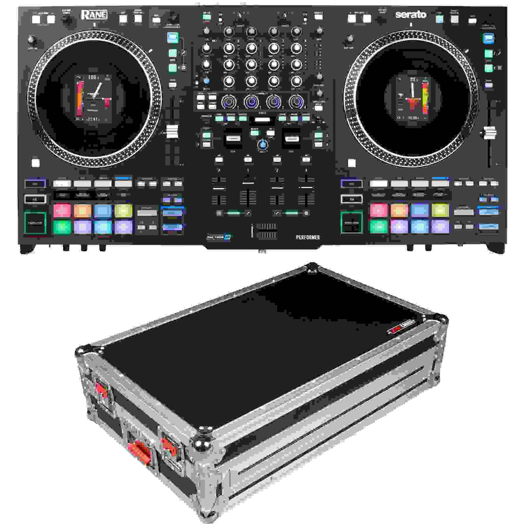 Rane Performer 4-channel Motorized DJ Controller with Flight Case ...