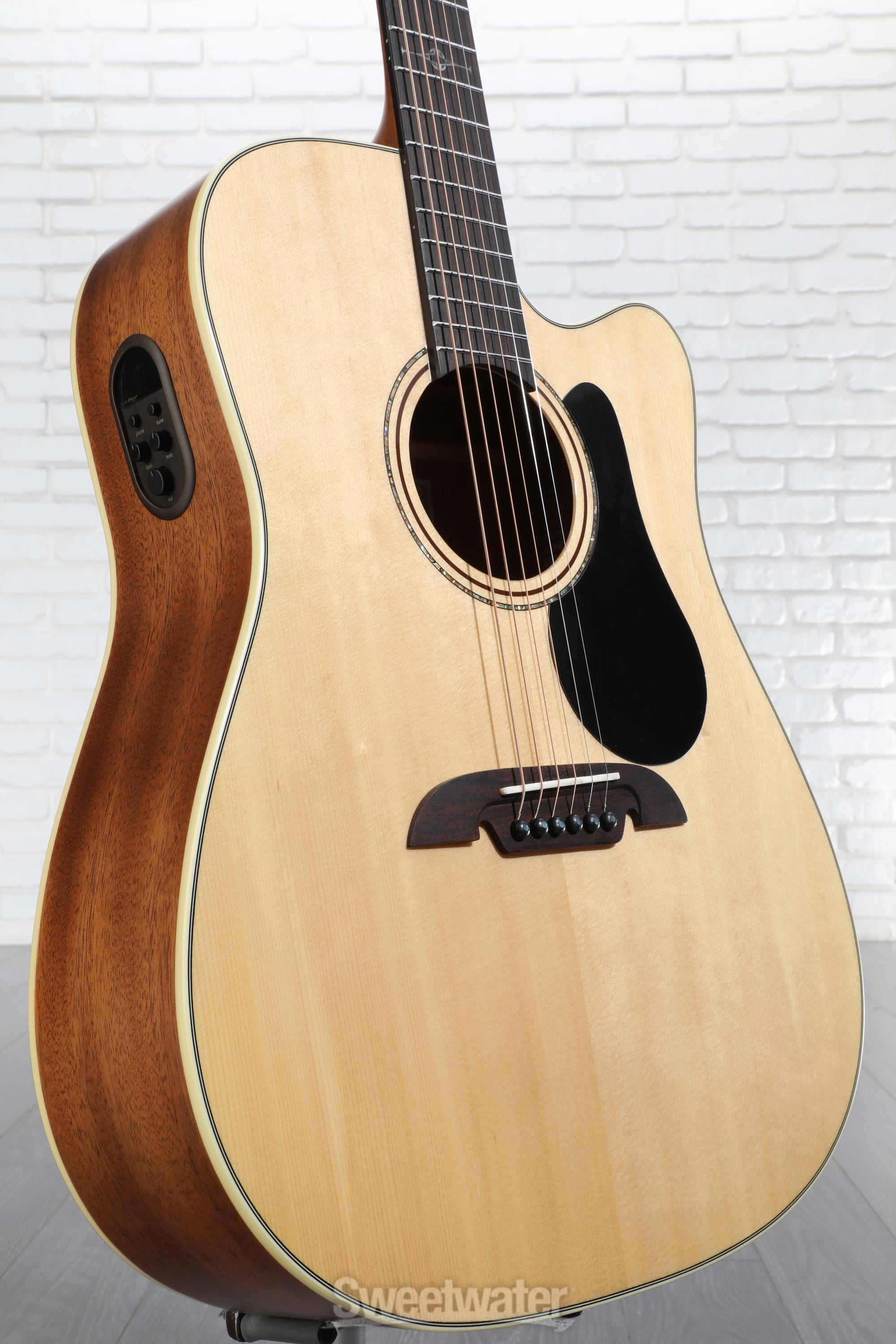 Alvarez AD60CE Artist Series Dreadnought Acoustic-electric Guitar ...