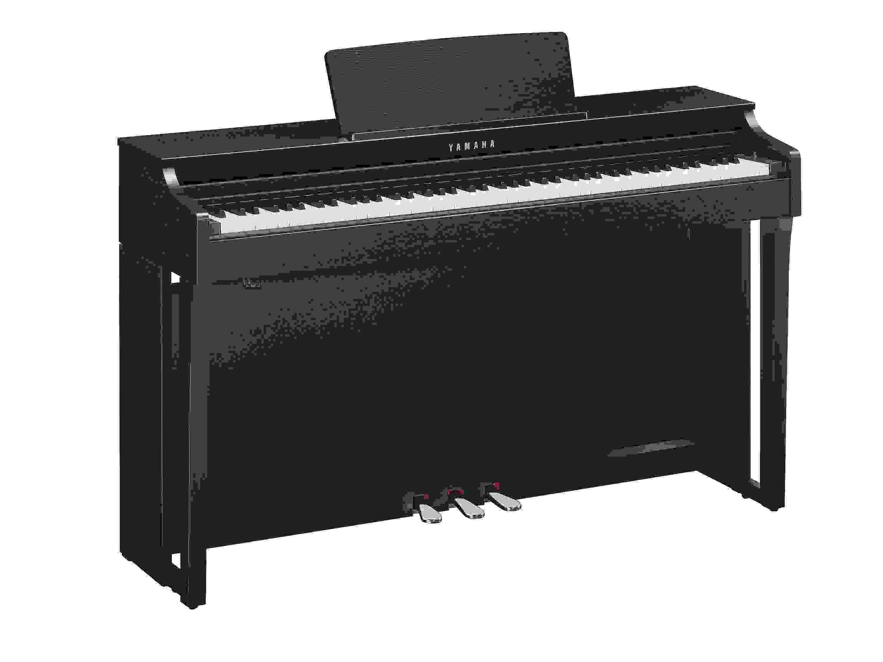 Yamaha Clavinova CLP-625 Digital Upright Piano with Bench - Matte Black | Sweetwater