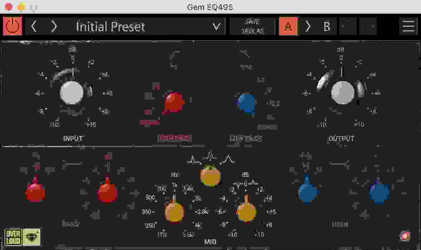Overloud EQ495 Super-Musical EQ Plug-in | Sweetwater