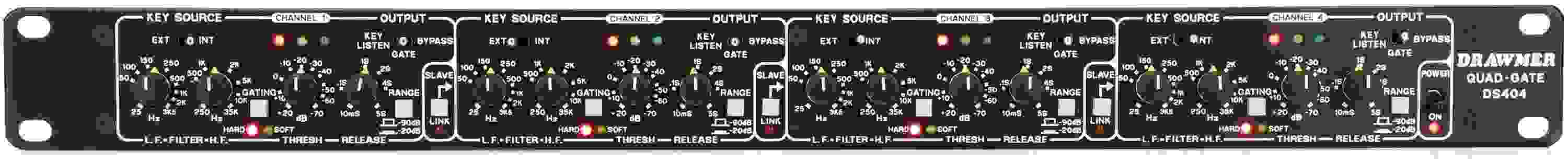 Drawmer DS404 4-channel Noise Gate | Sweetwater