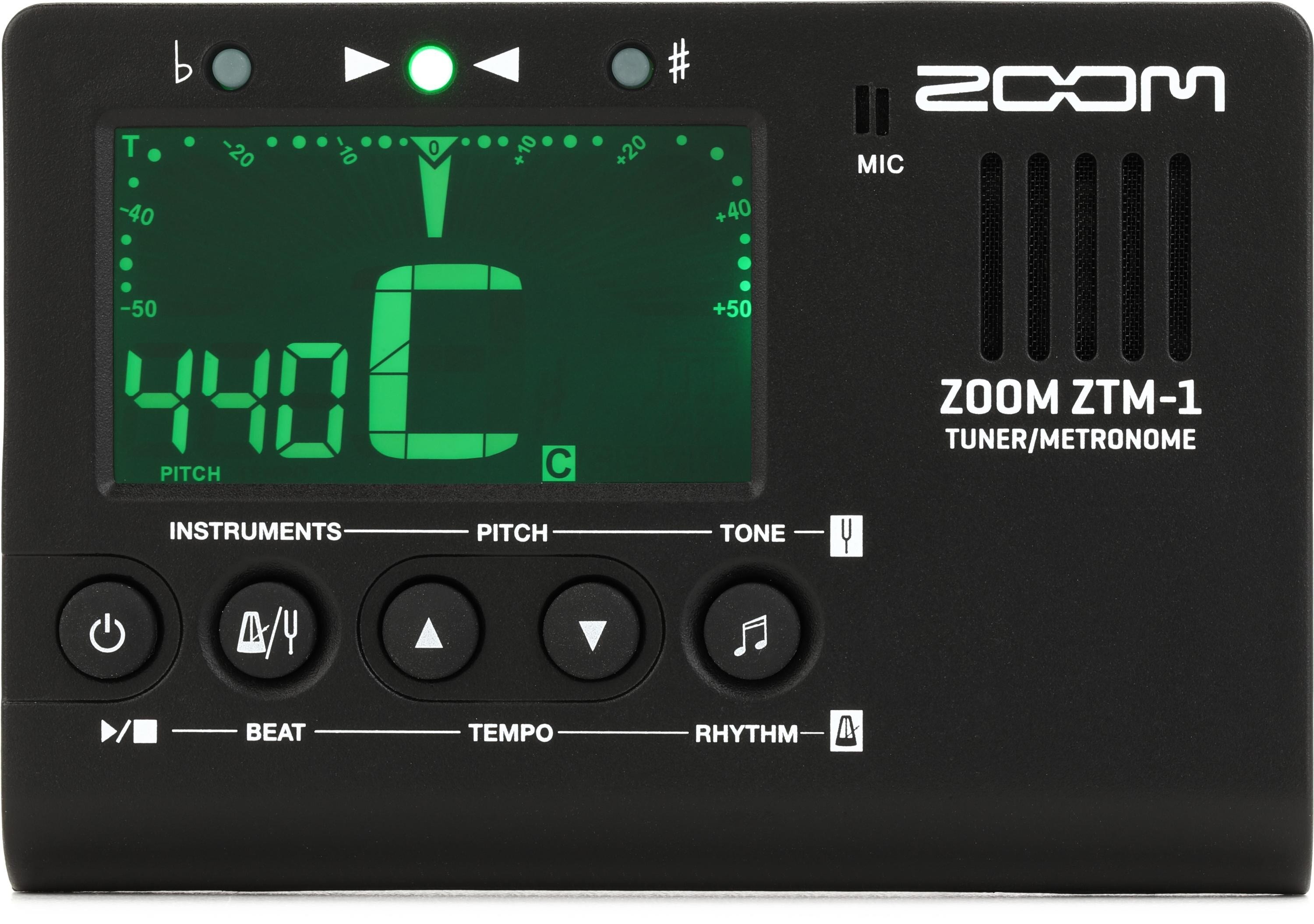 Zoom ZTM-1 Tuner/Metronome | Sweetwater